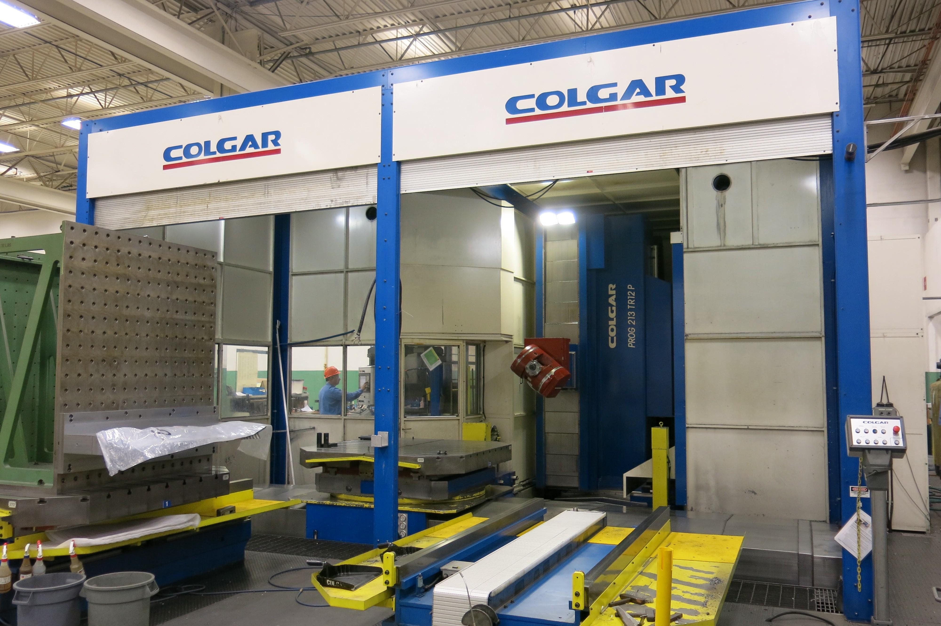 5.1" Colgar Model Prog 213 TR 12/P, A119i CNC "T" Square 5-Axis ...