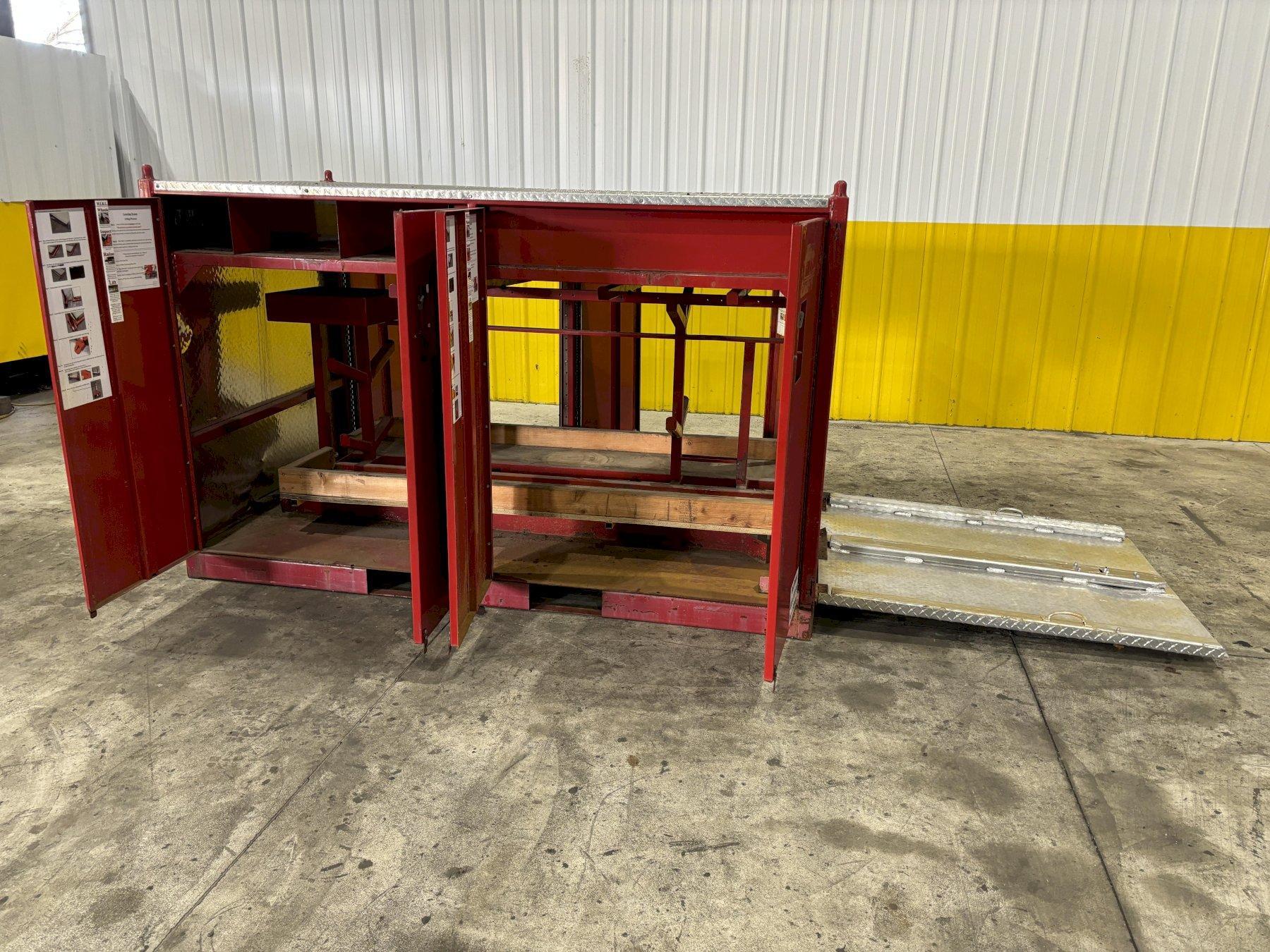 4′ X 4′ X 7′ GONDOLA TRAIN STORAGE BOX: STOCK #22007