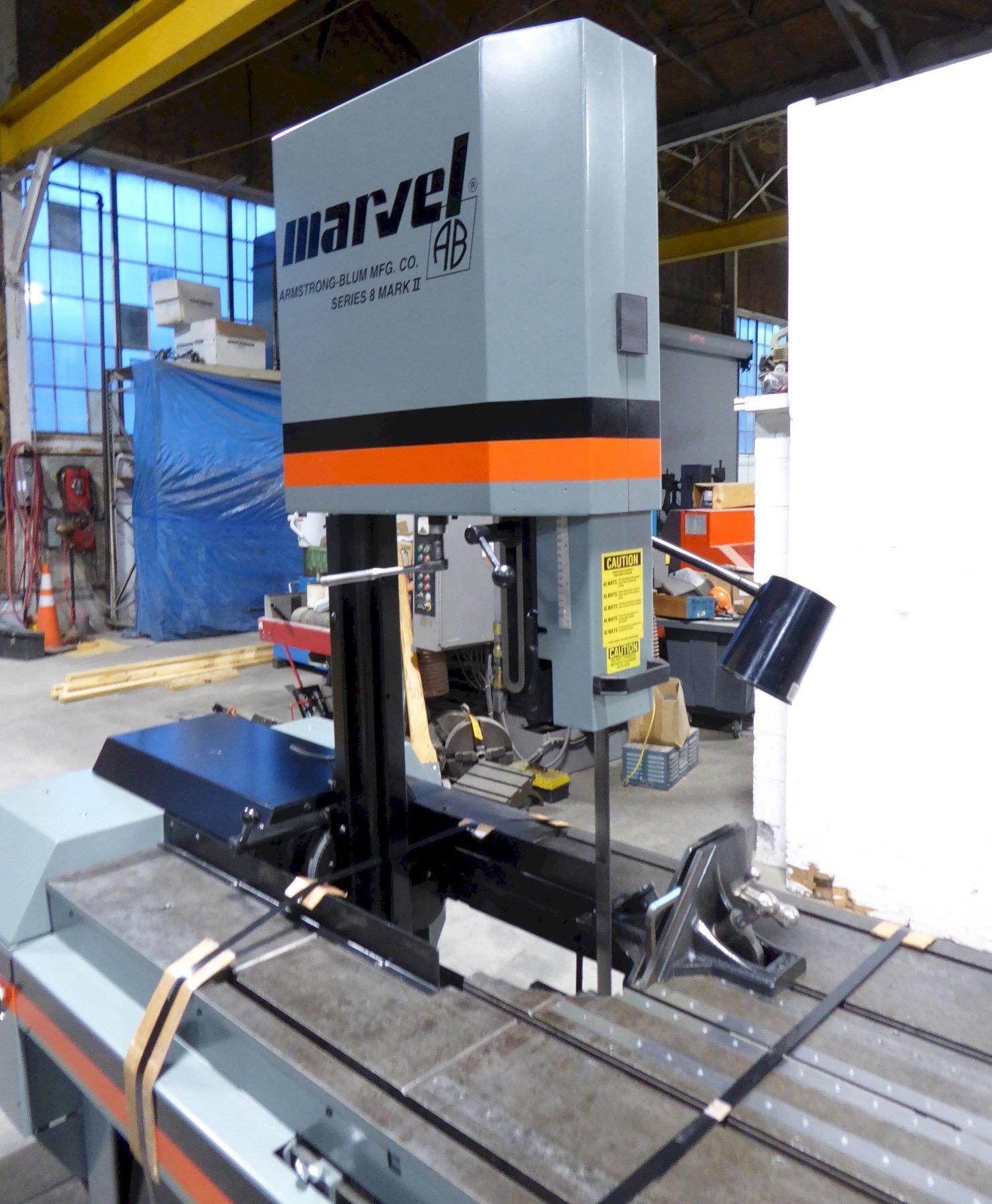 18″ x 28″ Marvel Vertical Band Saw No. 8 Mark II, Hi-Column, Tilt Head ...