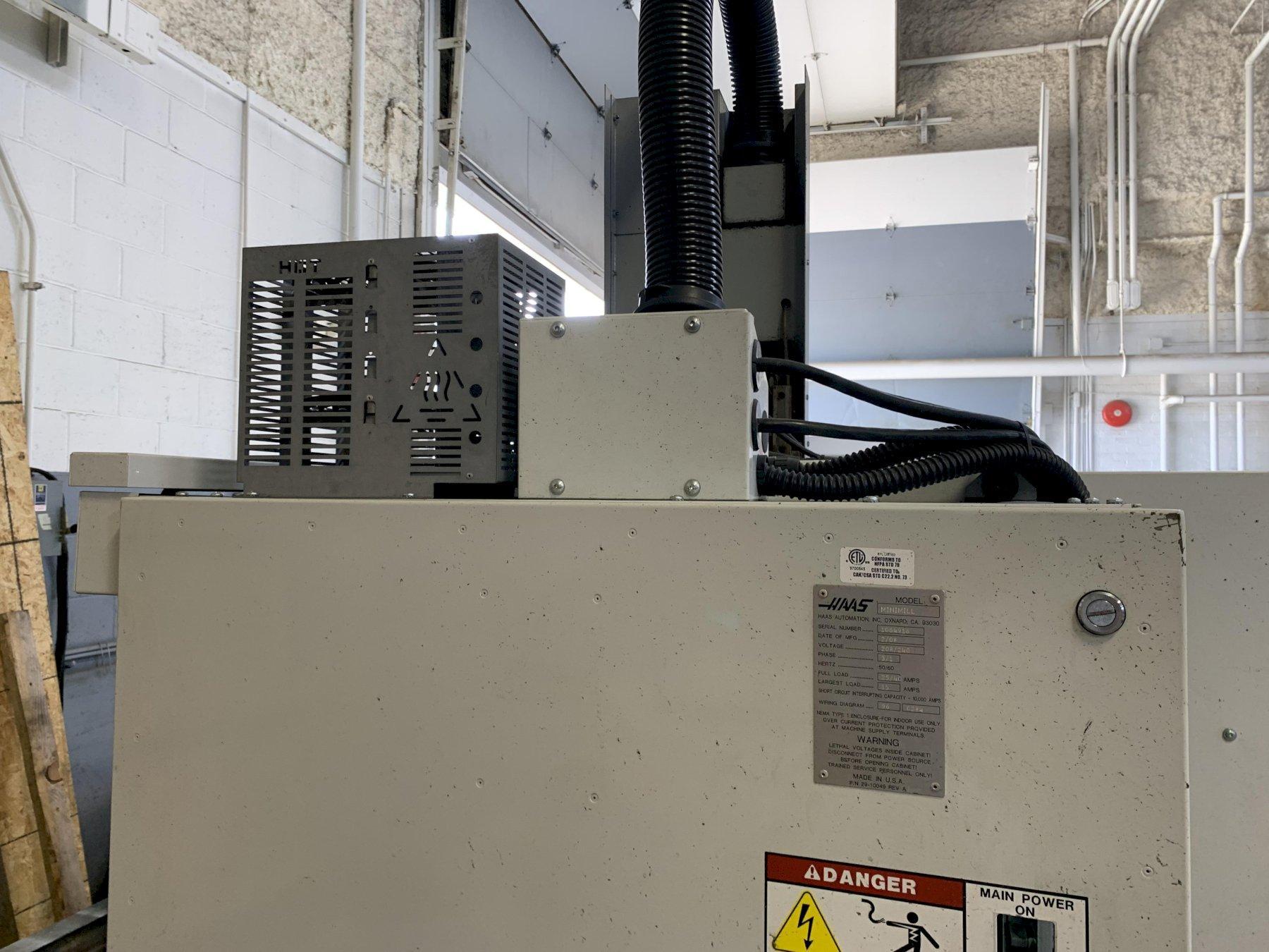 Haas Mini-Mill 4-Axis CNC Vertical Machining Center, New 2008. | AMC