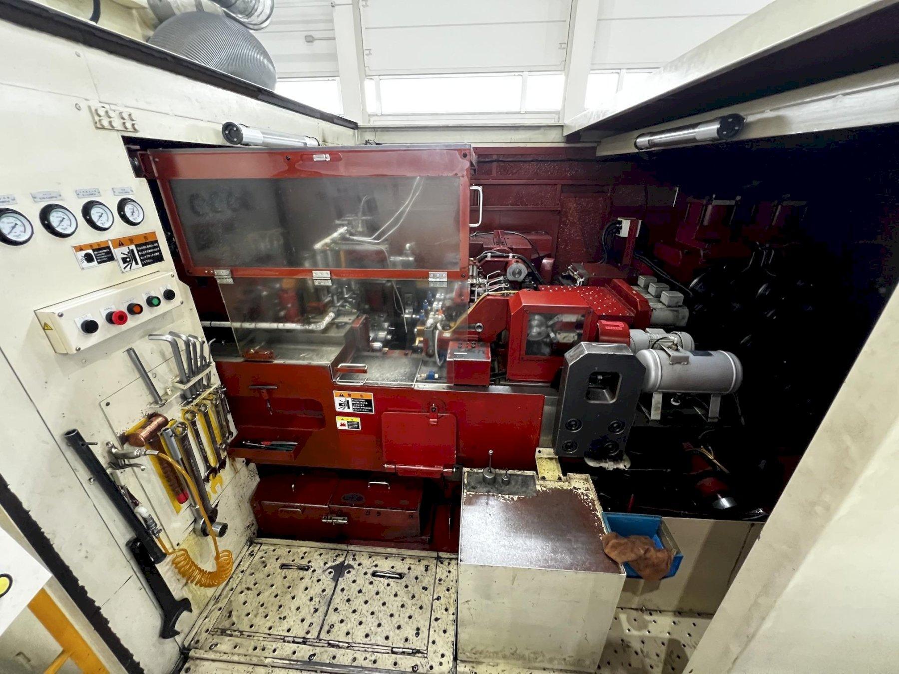 Asahi Sunac Model AQ1620-3 Three Die Progressive Header | Hariton Machinery Company, Inc.