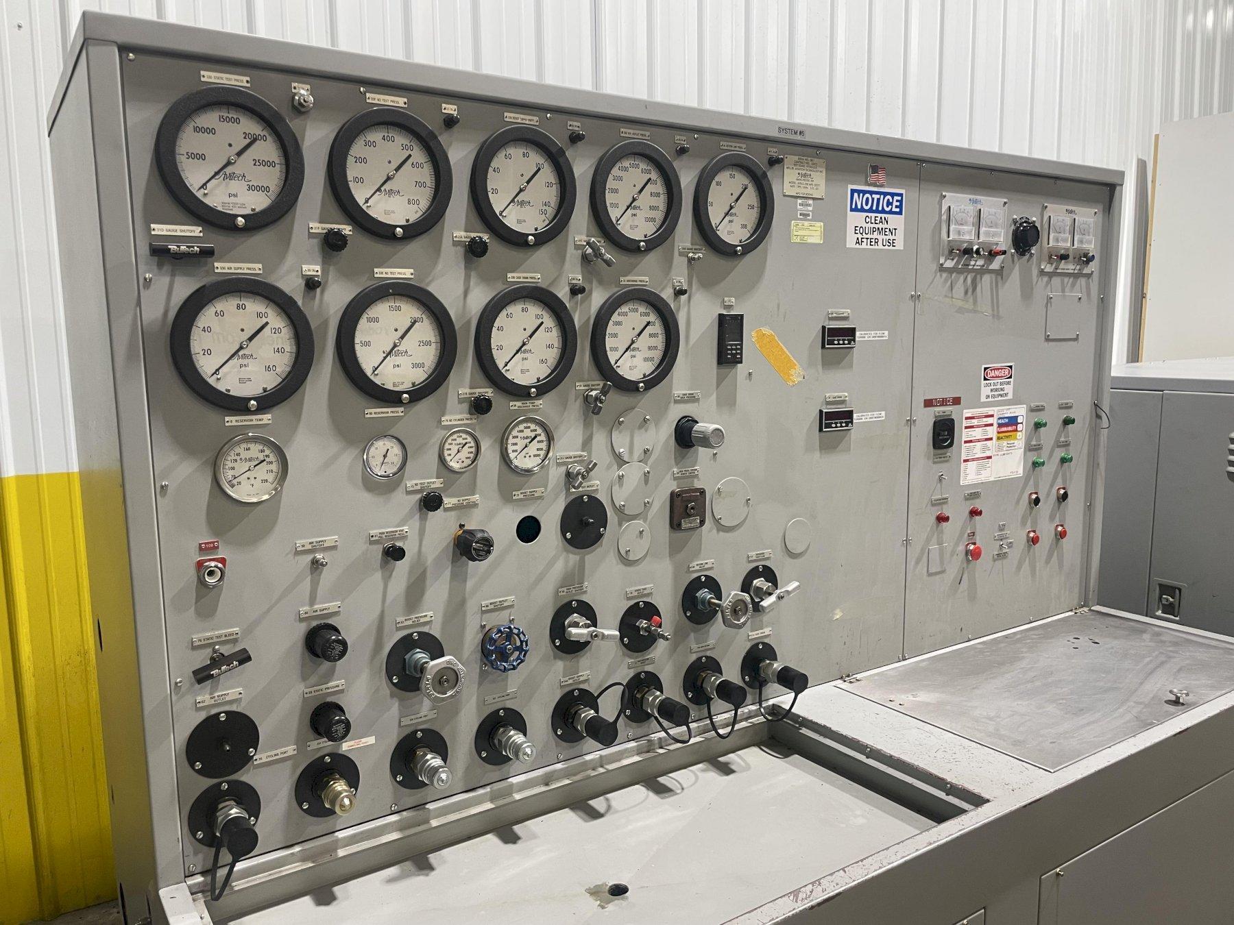 AVITECH MODEL #AV843 HYDRALIC PUMP & ACCESSORIES TEST BENCH STAND ...