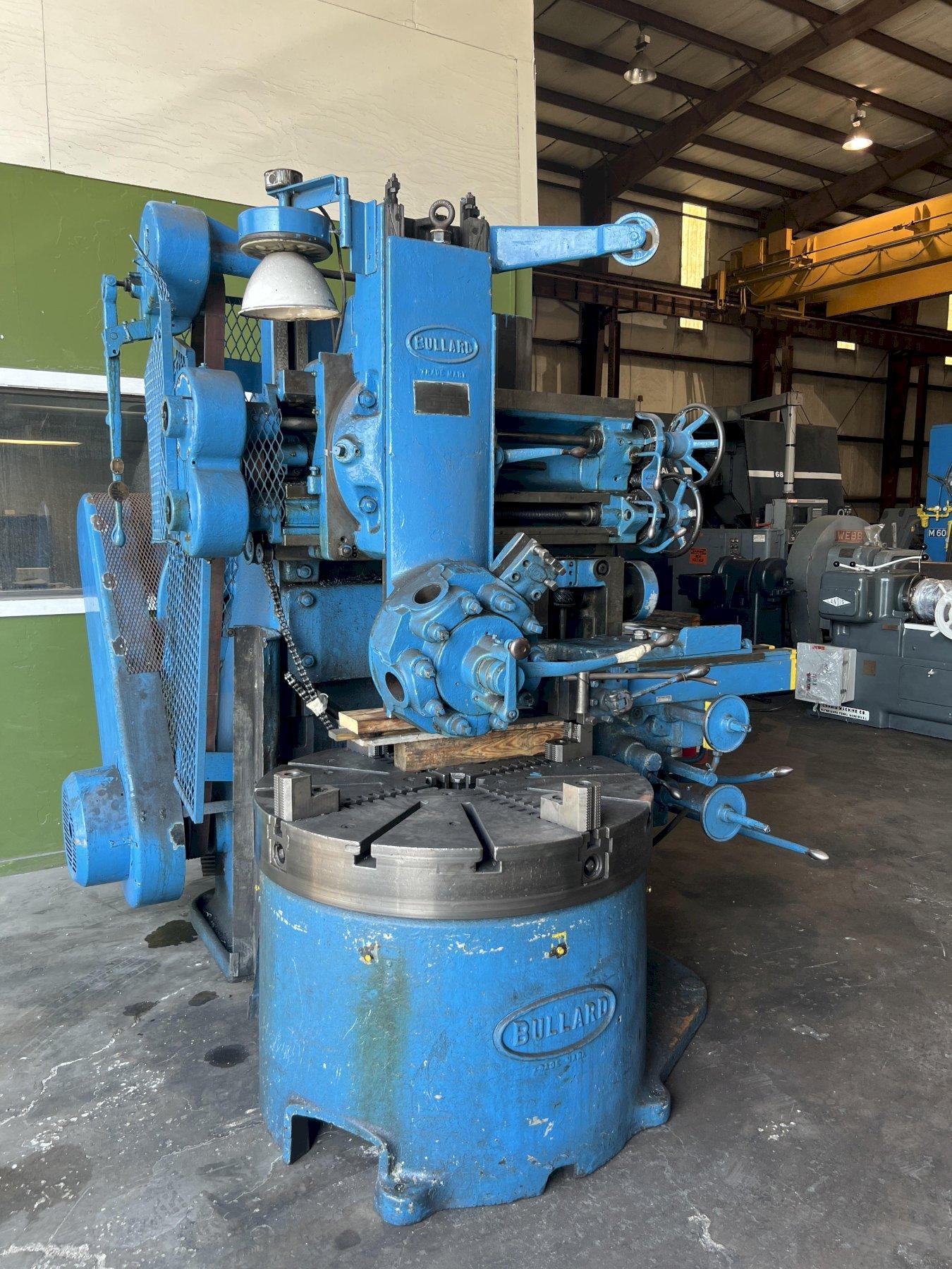 Used, Bullard 42″ Spiral Drive Vertical Turret Lathe | Harris Machine Tools