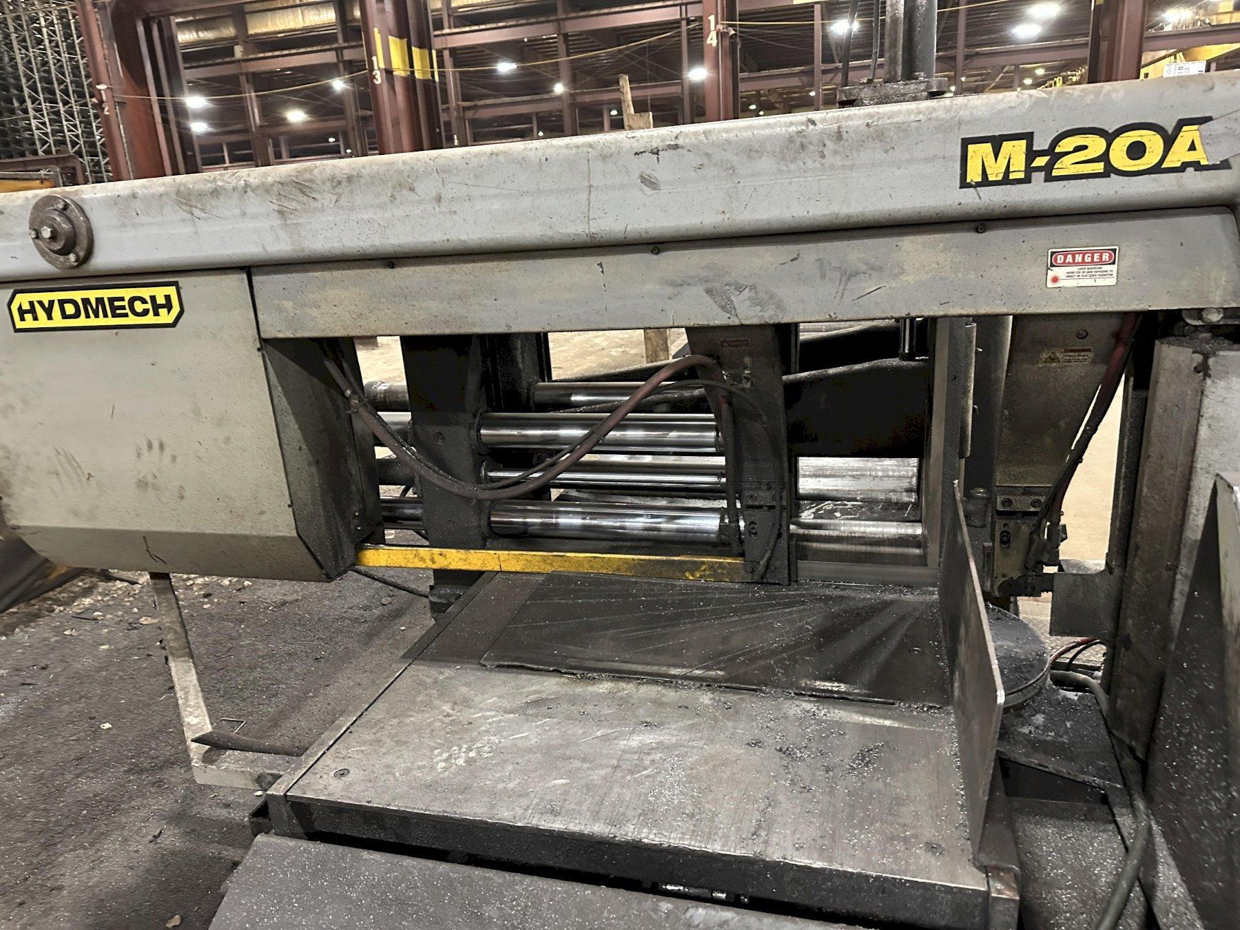 2002 HYD-MECH MODEL #M-20A HORIZONTAL BANDSAW: STOCK #22365