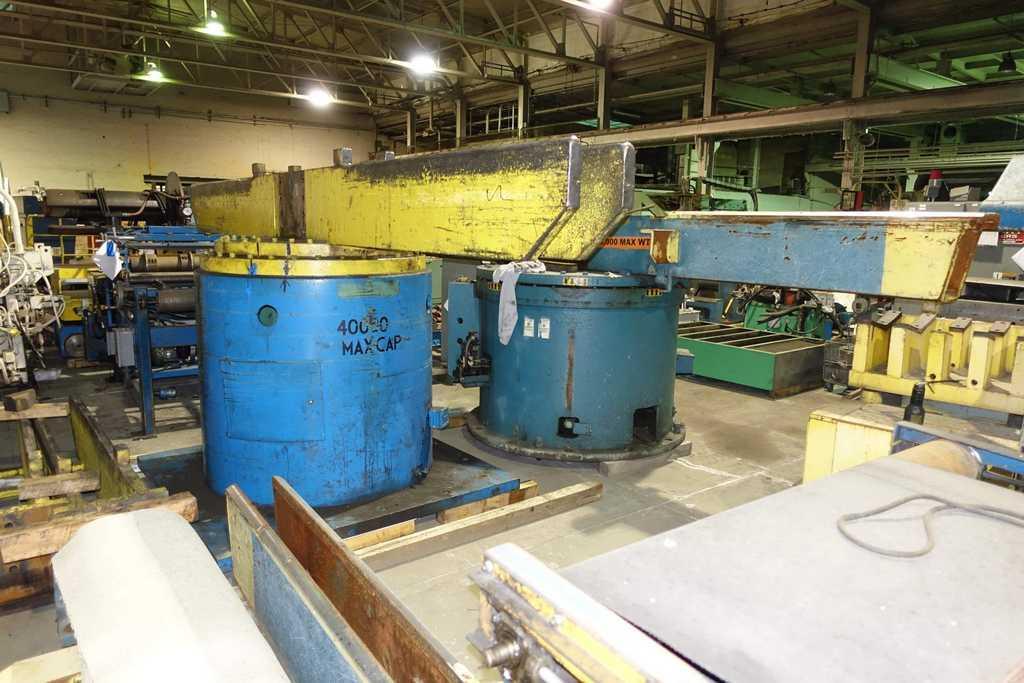 40,000# x 60″ Braner 4 Arm Turnstile | Deer Creek Machinery