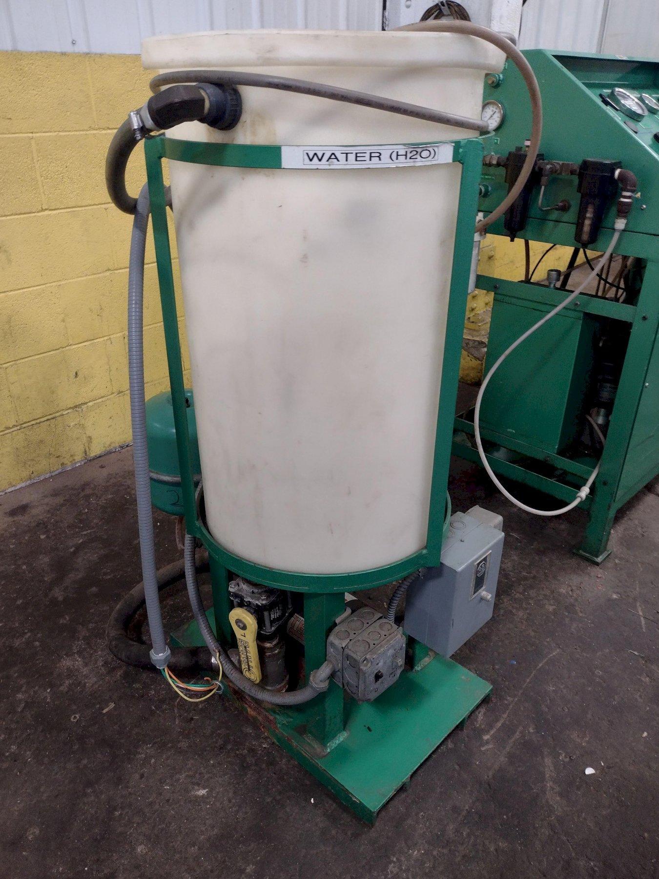 CALDER MODEL 600-15 VALVE PRESSURE TEST BENCH SYSTEM: STOCK #15826