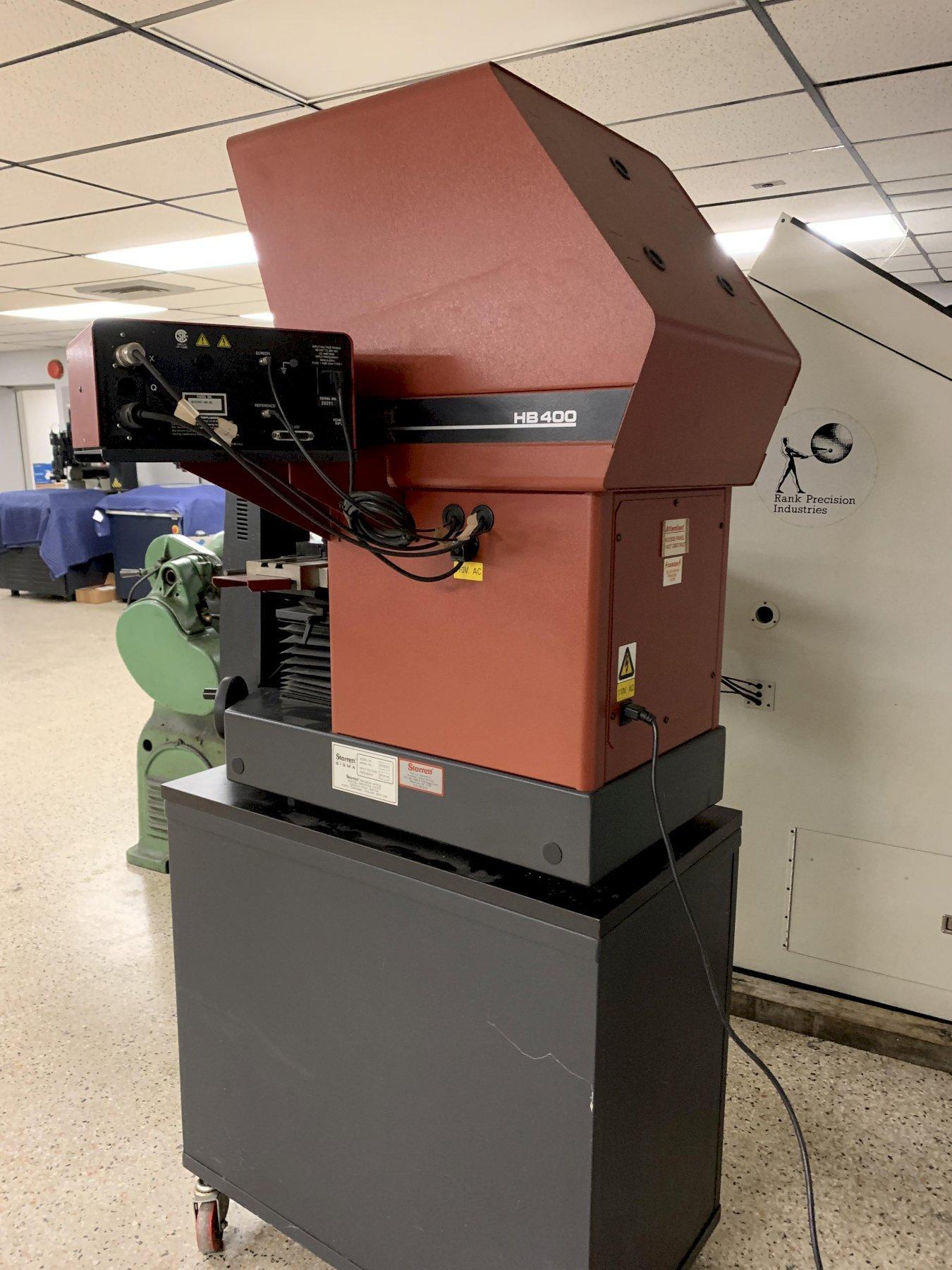 16″ STARRETT Model HB400 Bench Top Optical Comparator, S/N 4323, New ...