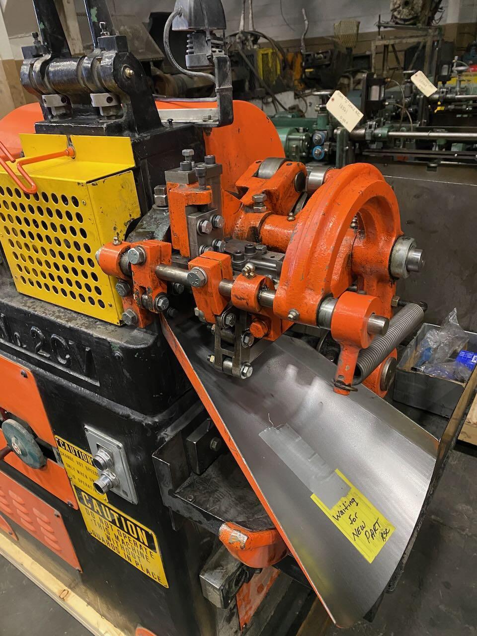 5/16″ Lewis Model 2CV “Short Cut” Wire Straightener and Cutoff Machine ...