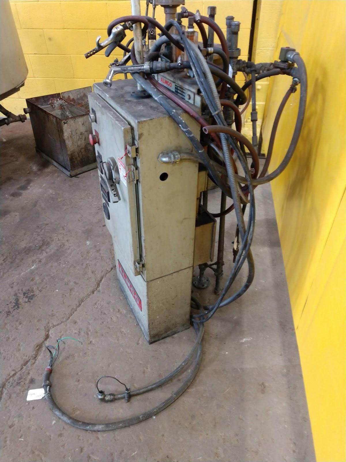 ALMCO VIBRATORY BOWL DEBURRING FINISHER MACHINE: STOCK #12913