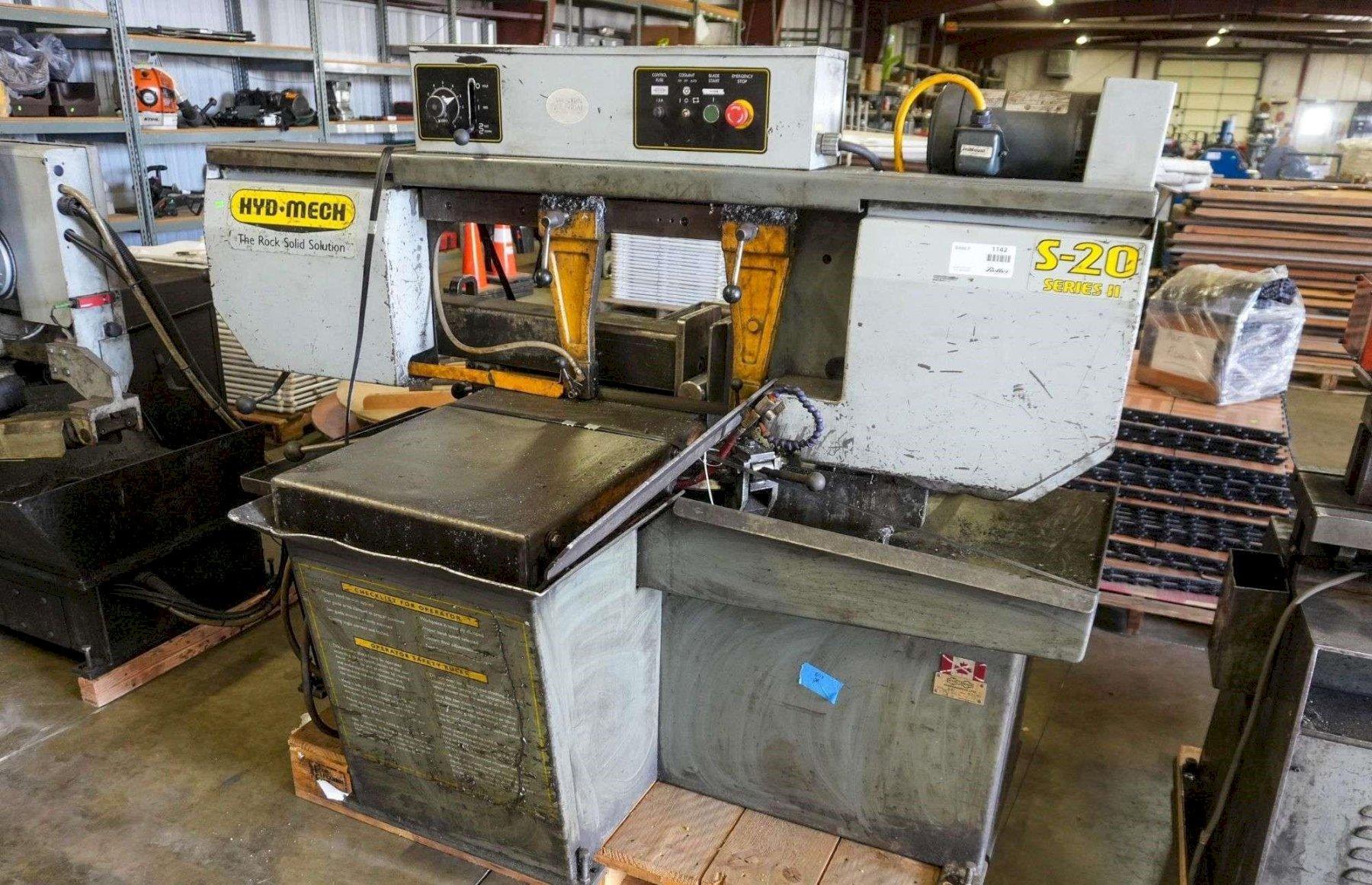 13″ X 20″ HYD-MECH MODEL #S-20 SERIES II SWIVEL MITER HORIZONTAL ...