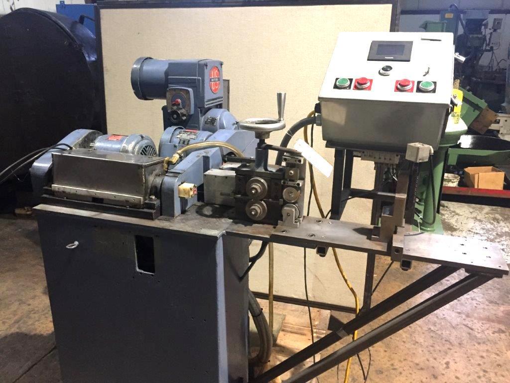 1/16″ Shuster 16 SFT Dual Arbor Wire Straightener | FH Machinery Inc.
