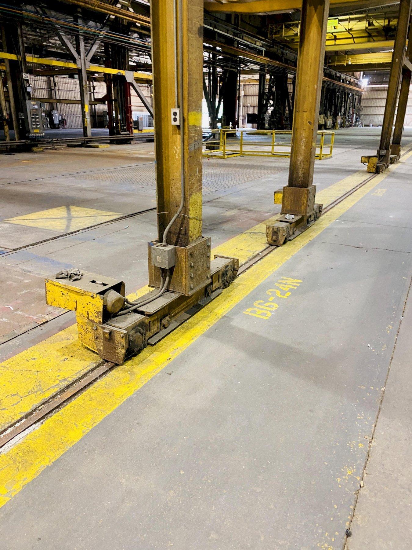 5 TON X 50′ SPAN SINGLE LEG GANTRY CRANE. STOCK #0734320 | G-2000 Inc.