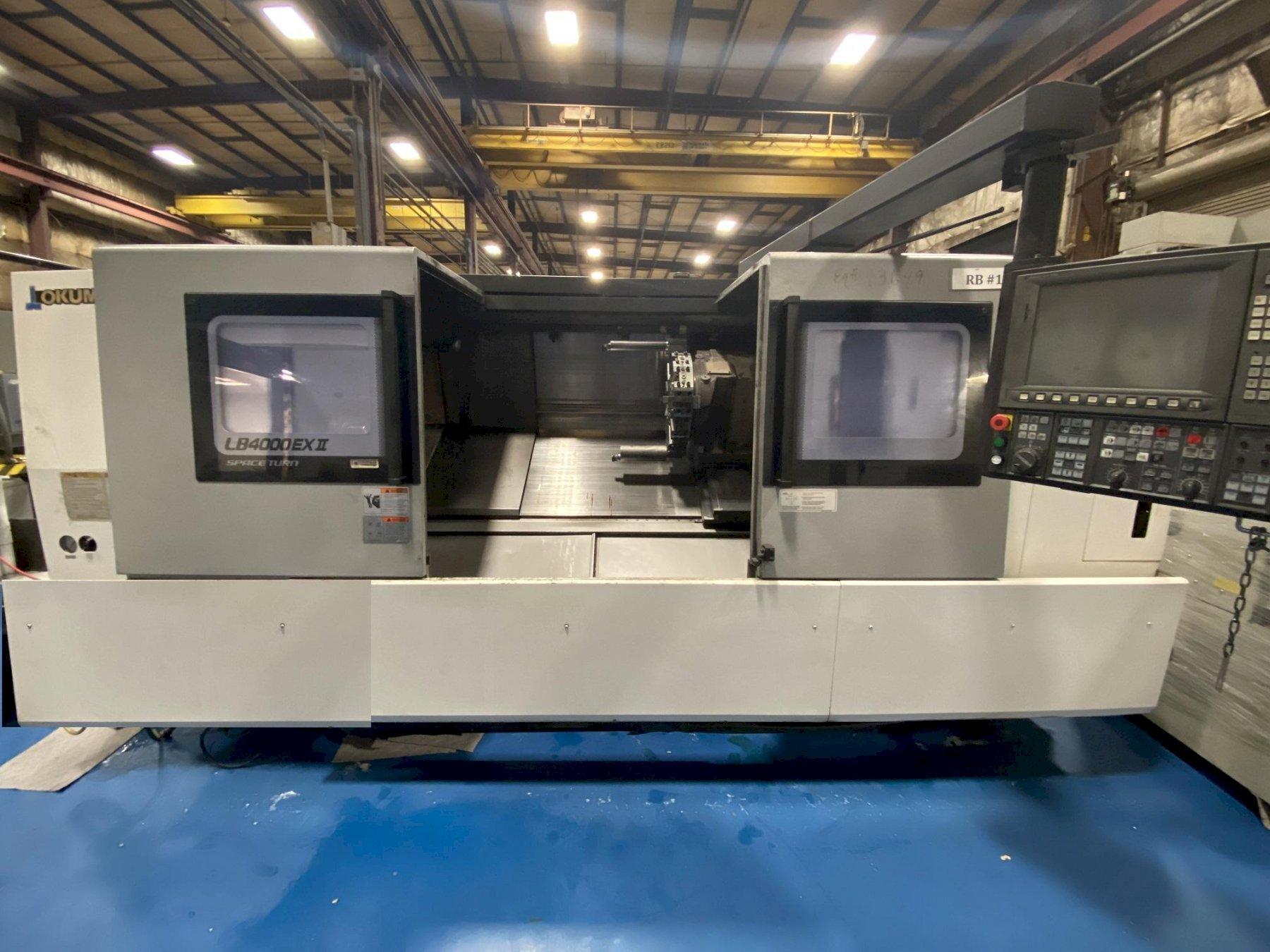 Okuma SpaceTurn LB4000EXII CNC Horizontal Lathe | Tramar Industries