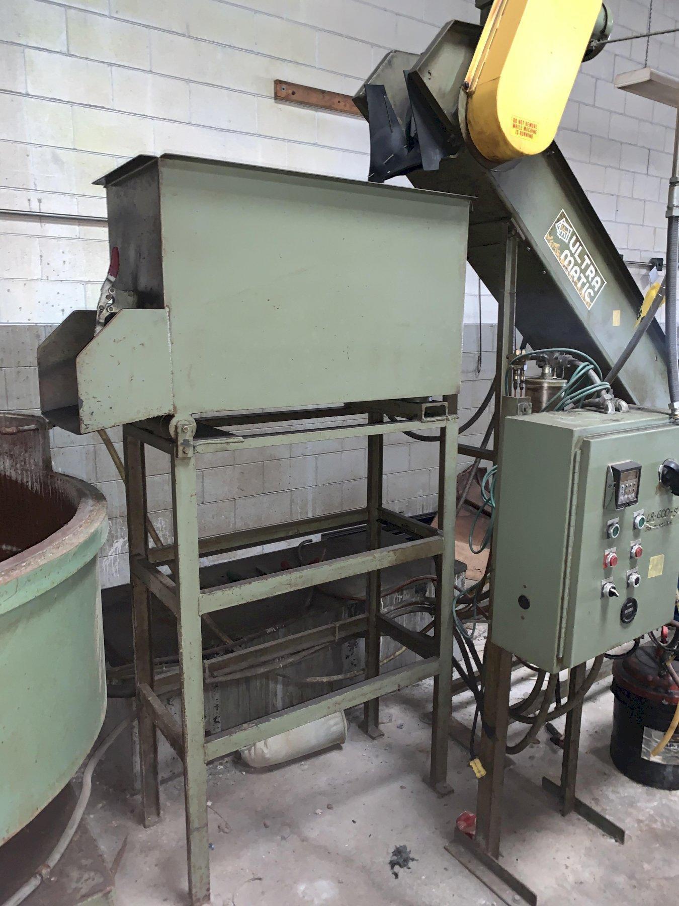 9 CU FT ULTRAMATIC MODEL SVB-10 AUTOMATIC VIBRATORY DEBURRING SYSTEM ...