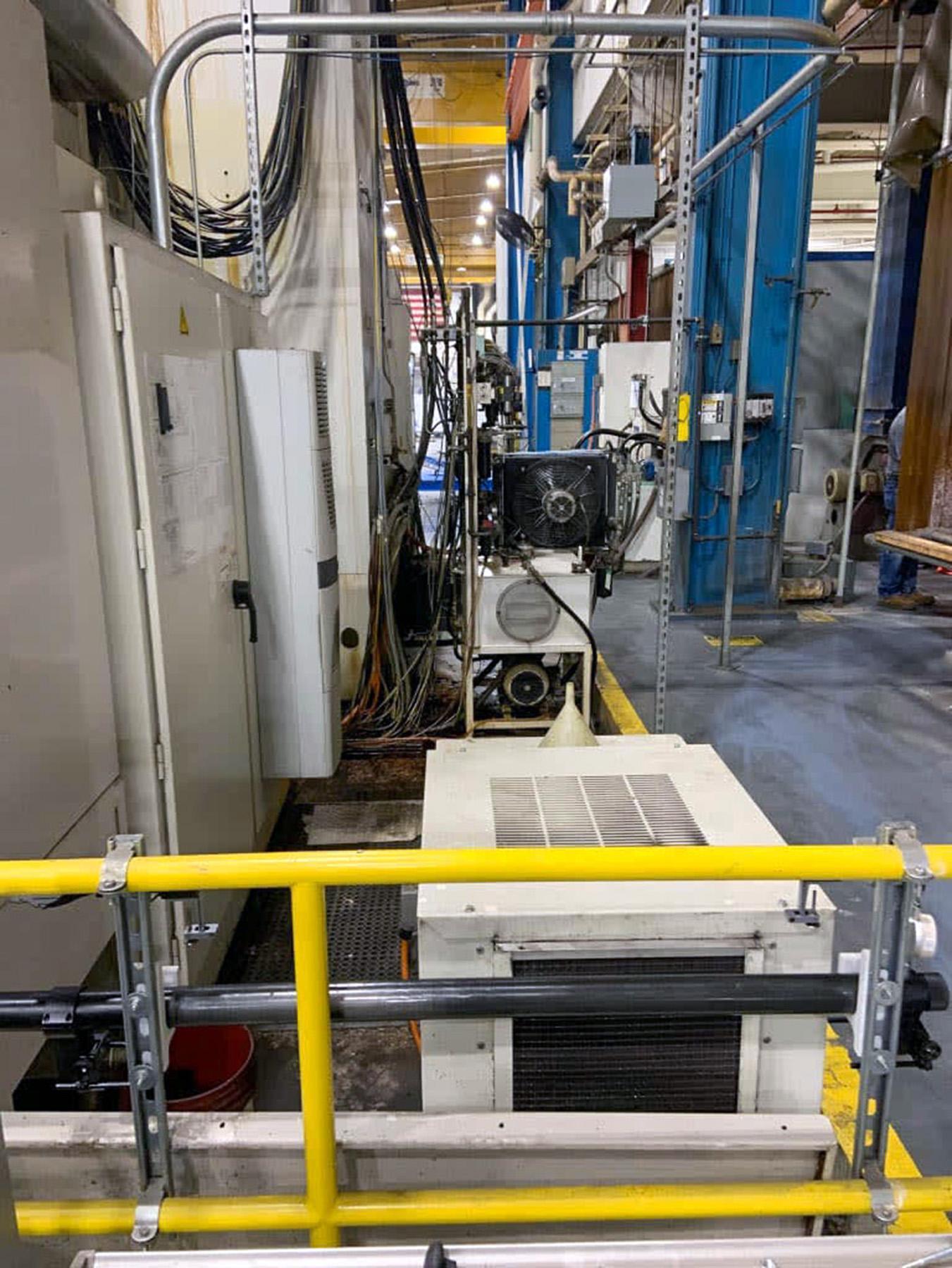 USED, MAG GIDDINGS & LEWIS VTC 2000 ADJUSTABLE RAIL CNC VERTICAL ...