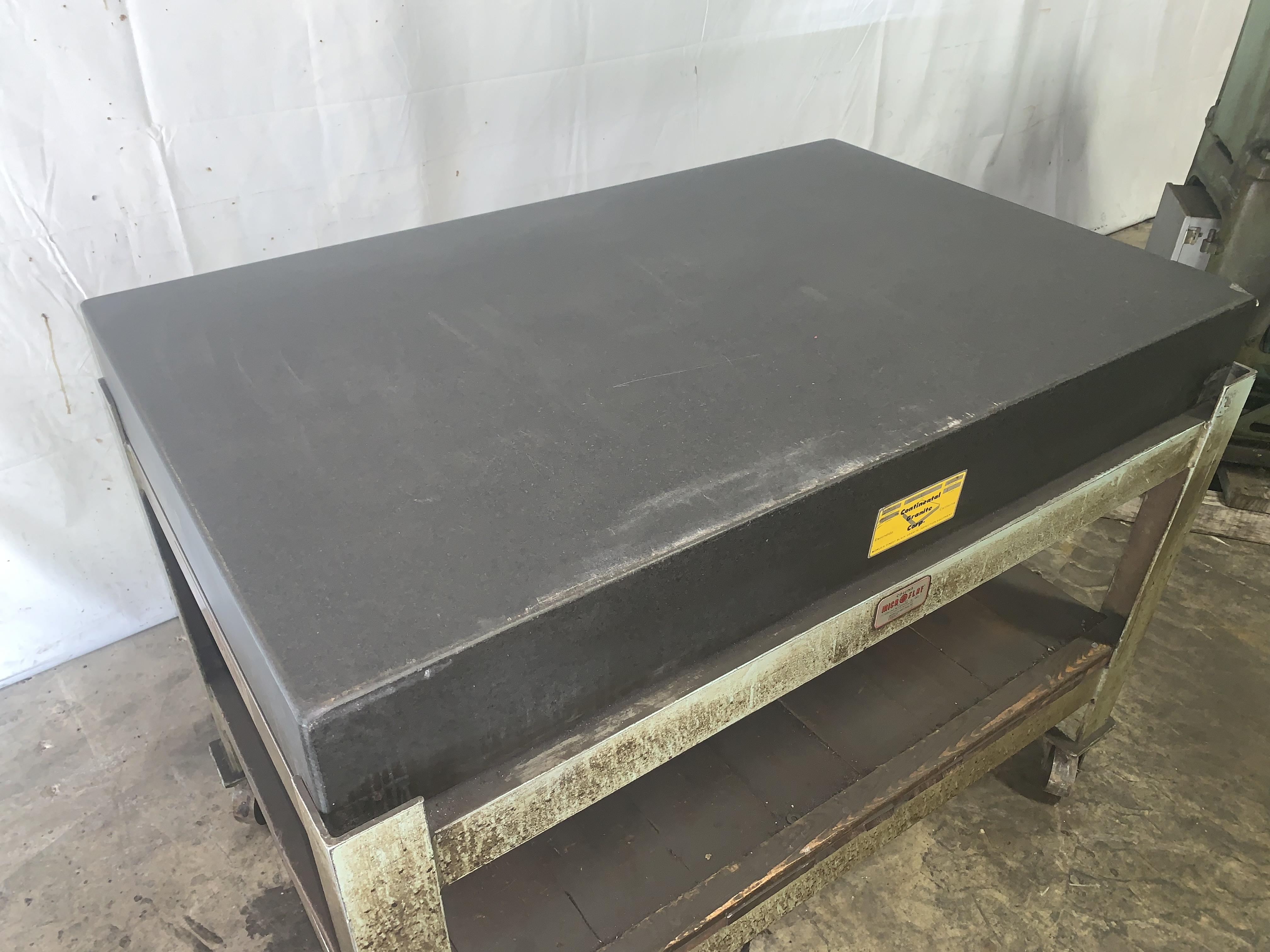 COLLINS MICROFLAT GRANITE SURFACE PLATE: STOCK #10995