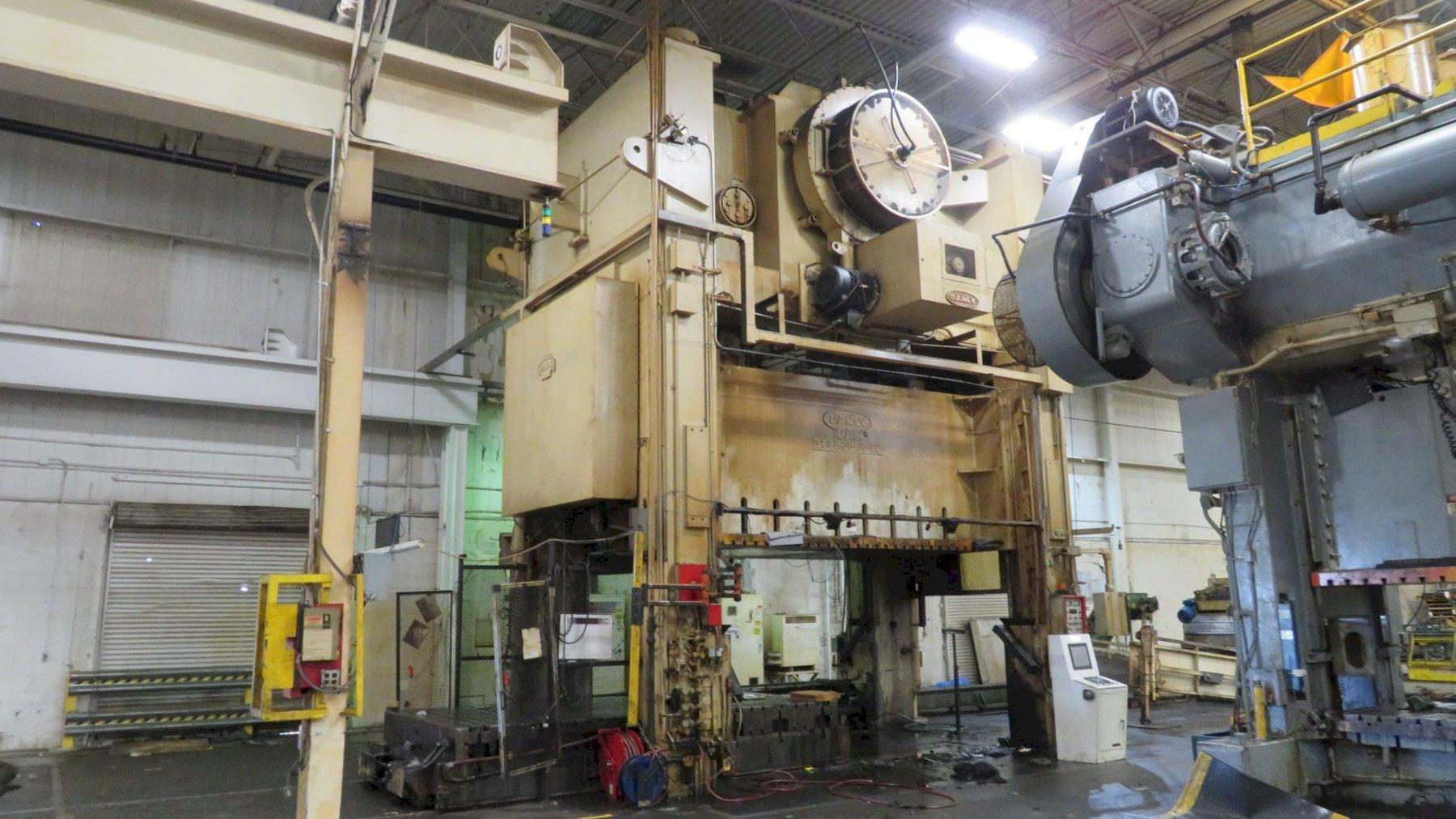 1500 Ton Danly Press | Galaxie Corporation