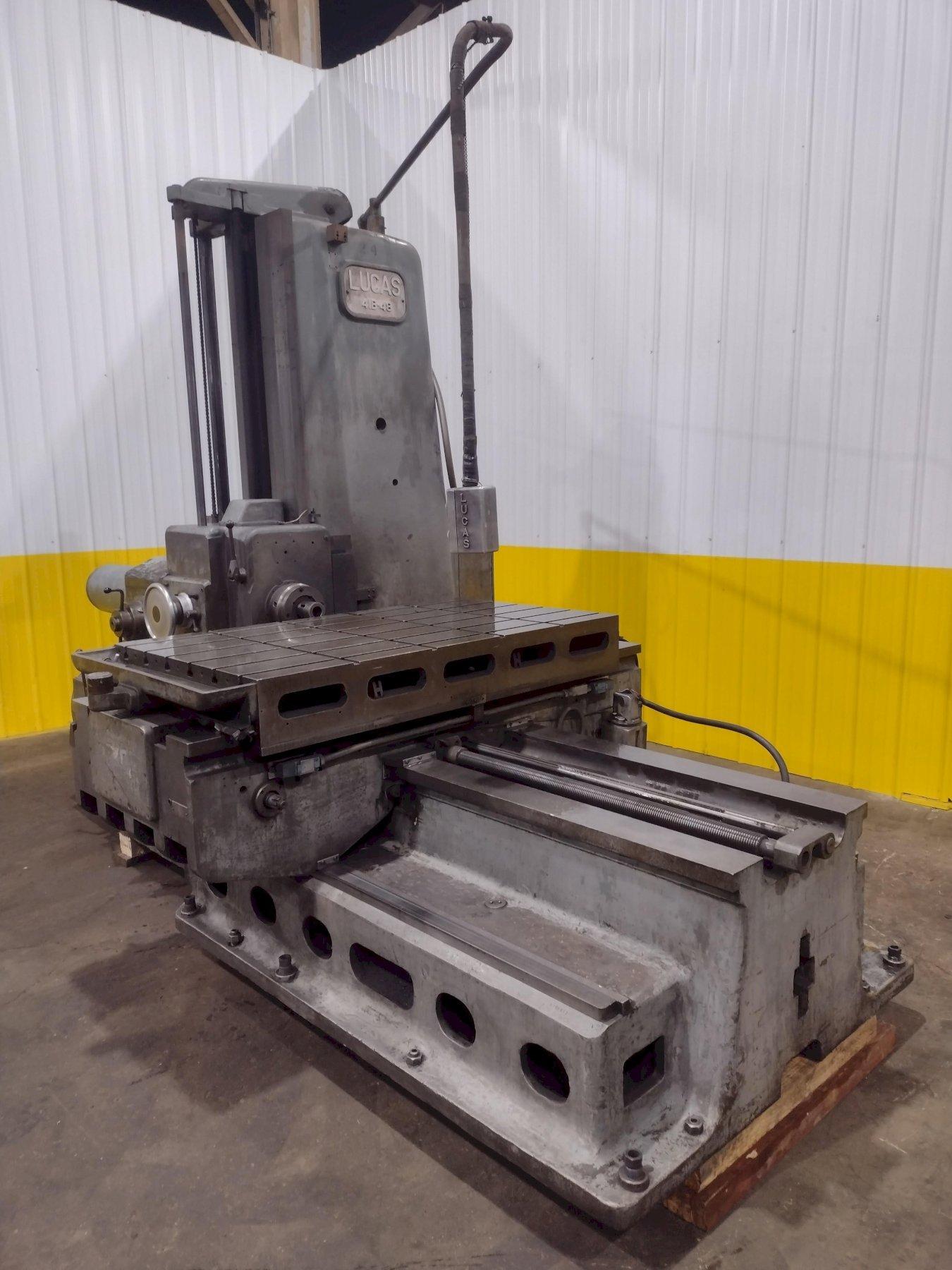 LUCAS HORIZONTAL BORING MILL: STOCK #19915