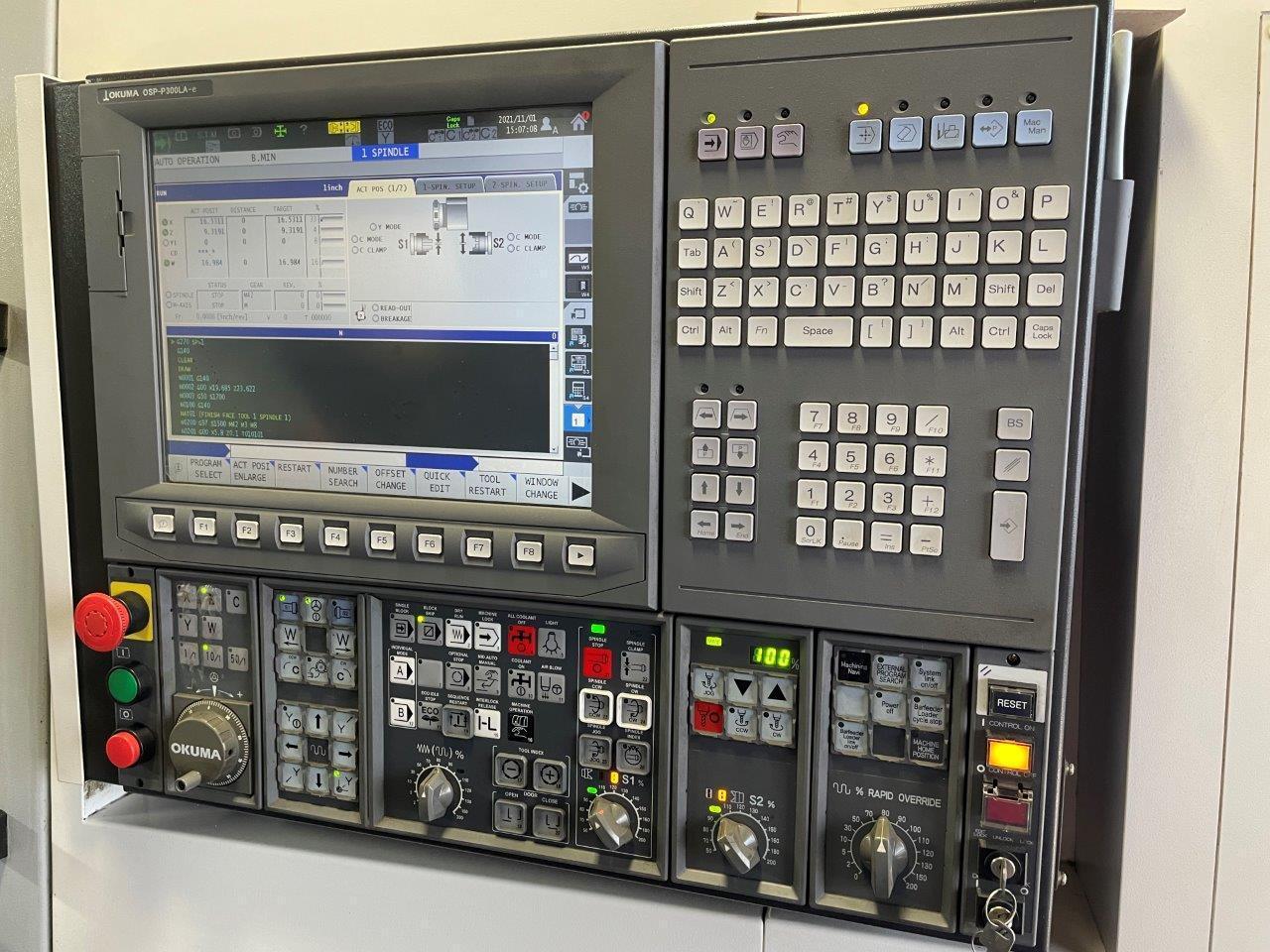 OKUMA GENOS L300-MYW-e X 500 - Lathes, CNC (3-Axis or More) | Machine Hub