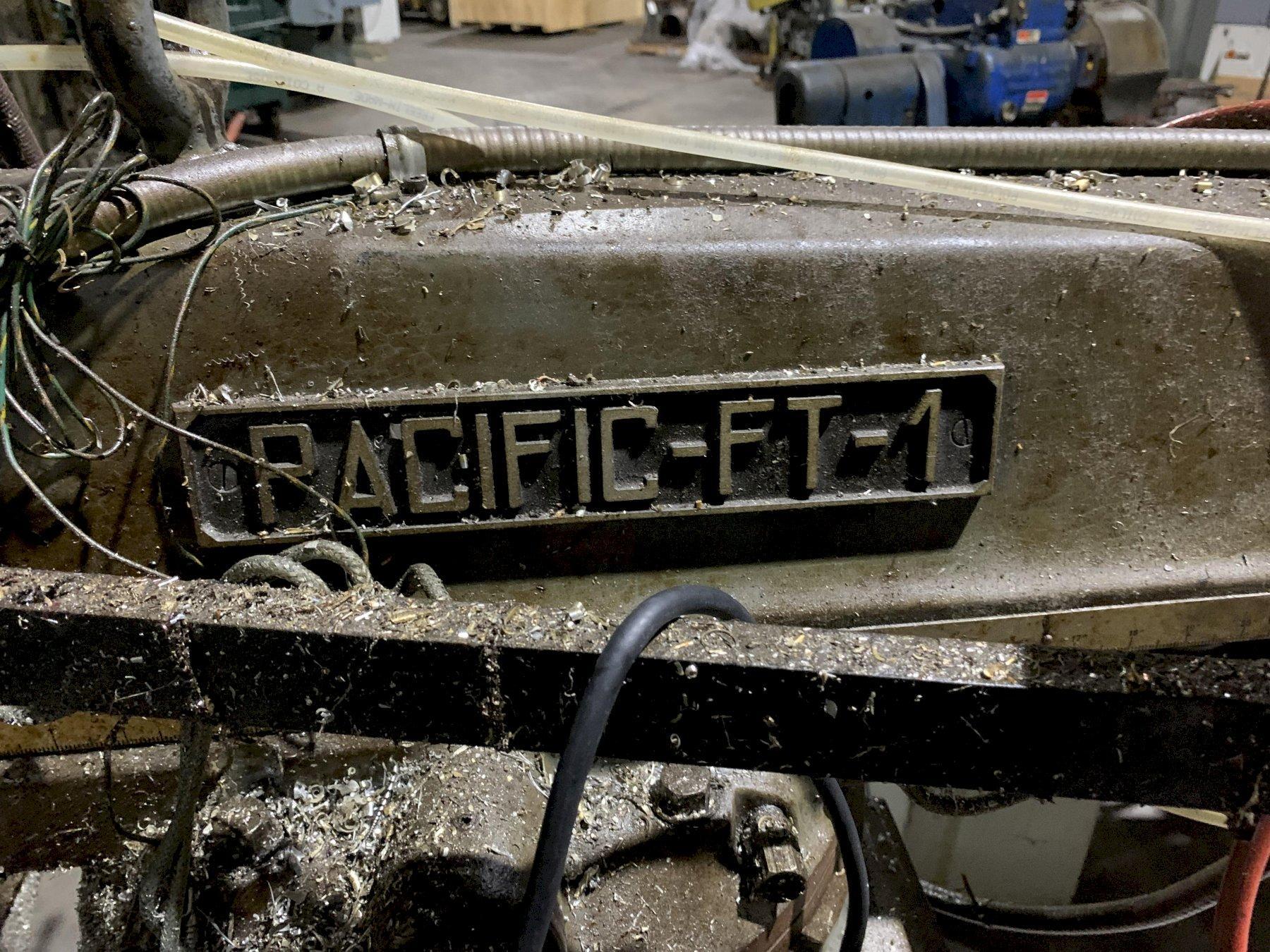 Pacific FT-1 Milling Machine | FH Machinery Inc.