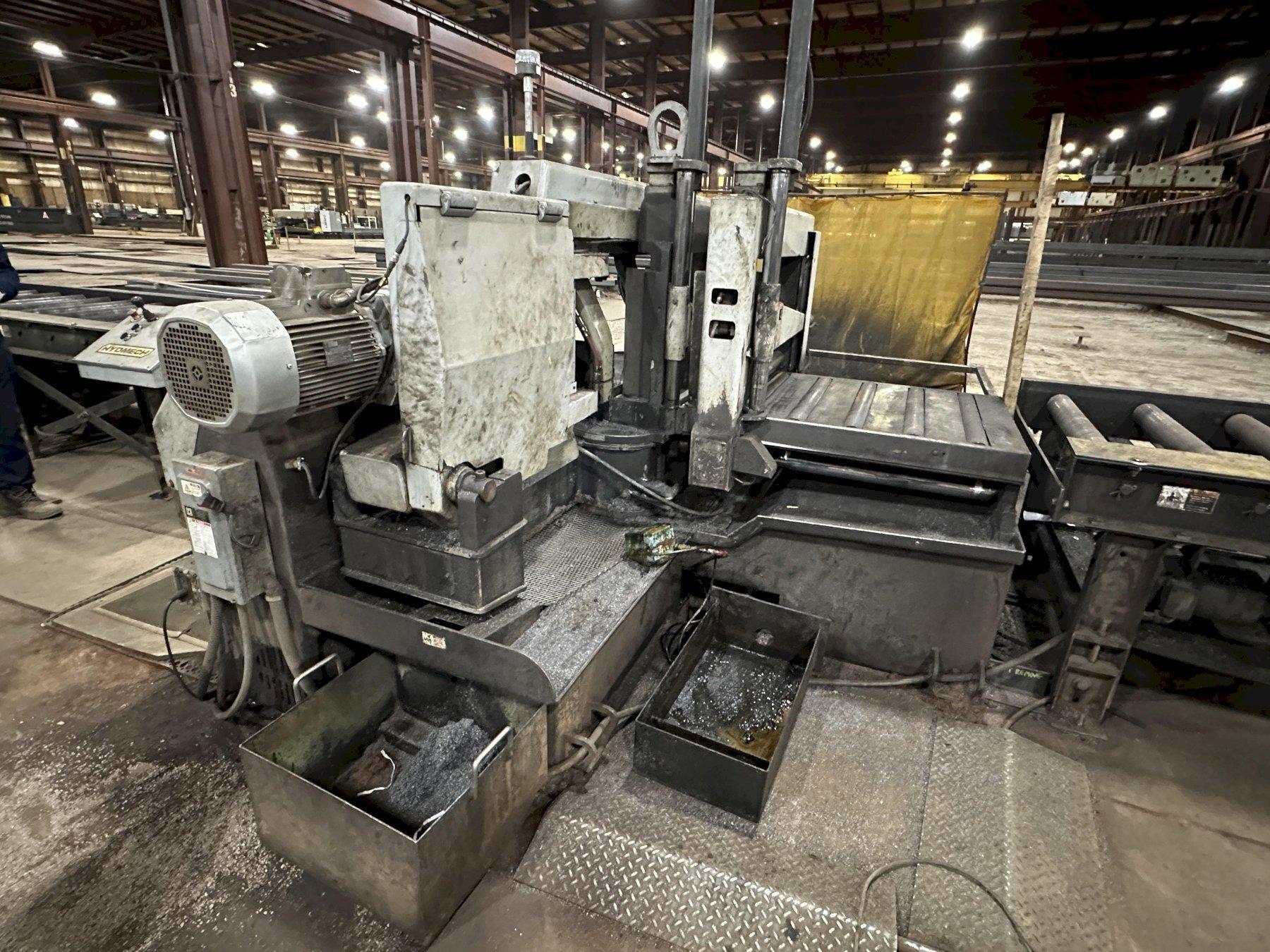 2002 HYD-MECH MODEL #M-20A HORIZONTAL BANDSAW: STOCK #22365