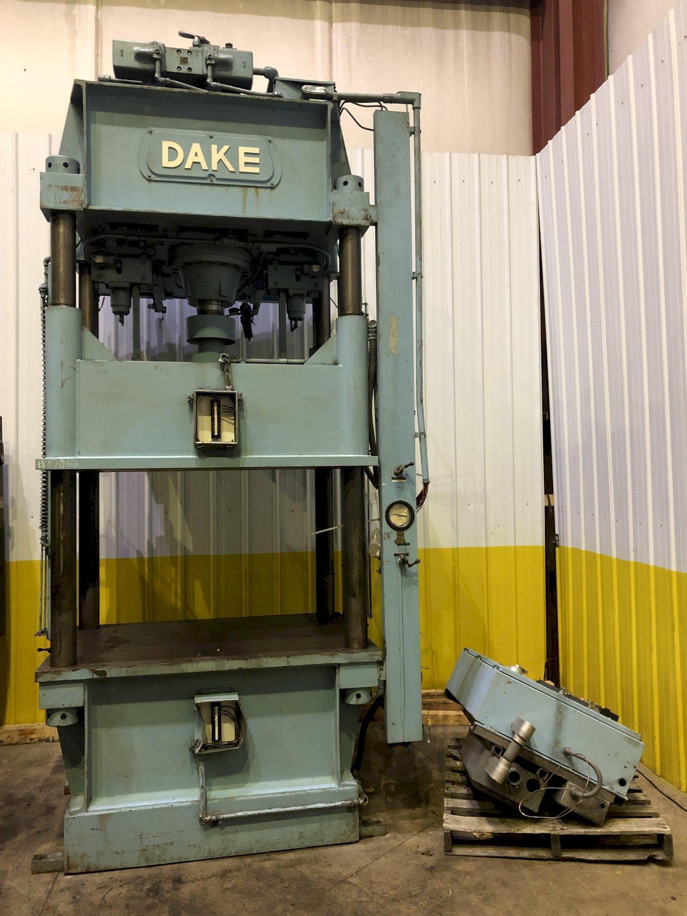 DAKE MODEL #27-777 HYDRAULIC 4 POST PRESS:STOCK 17062