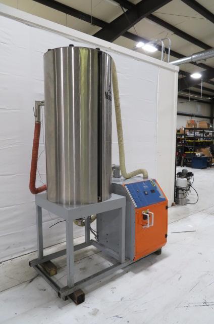 Motan Used Luxor TM 120 Material Dryer and Hopper, Desiccant, Approx ...