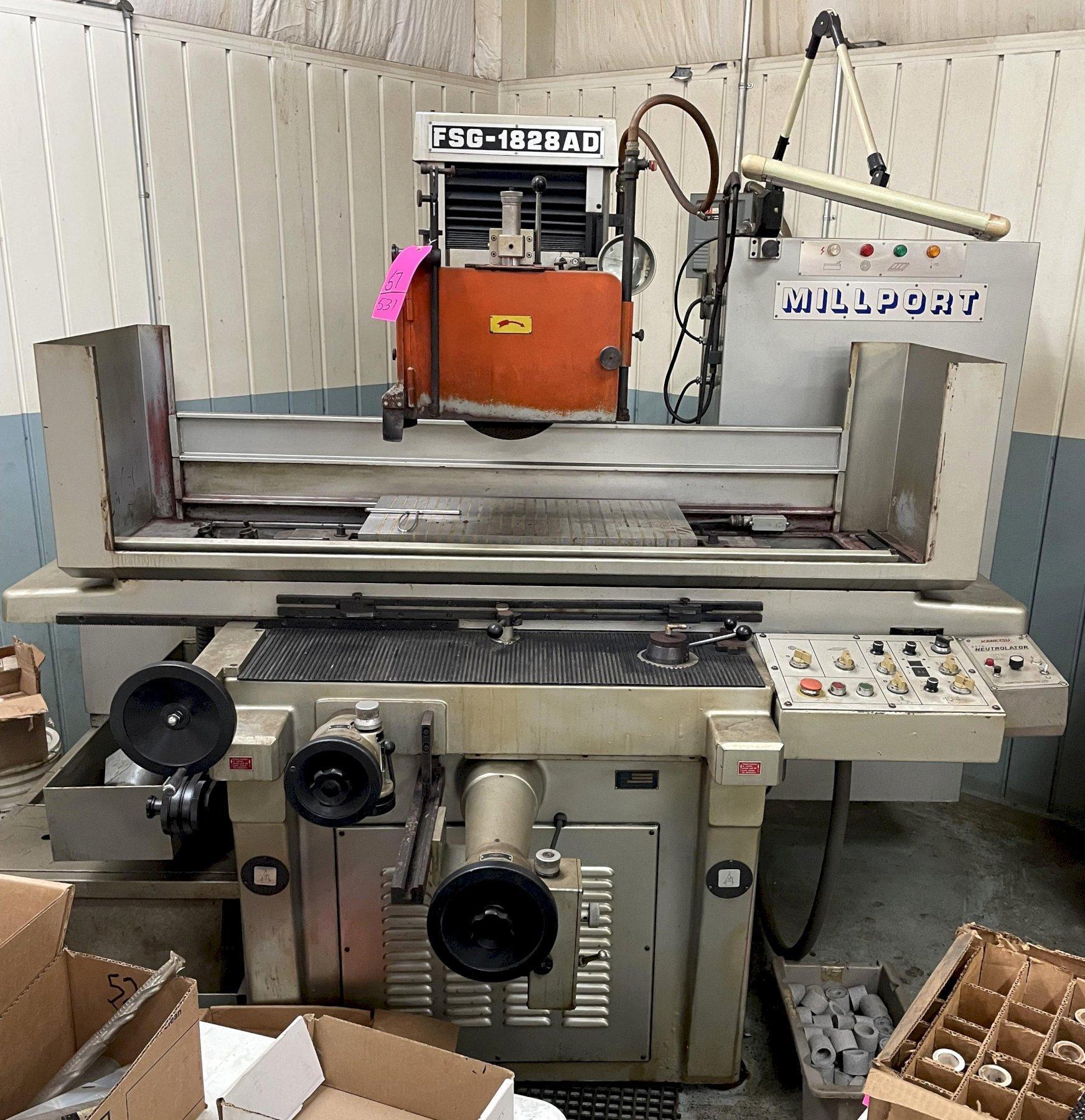 MILLPORT FSG-1828AD - Grinders, Surface, Recip. | Machine Hub