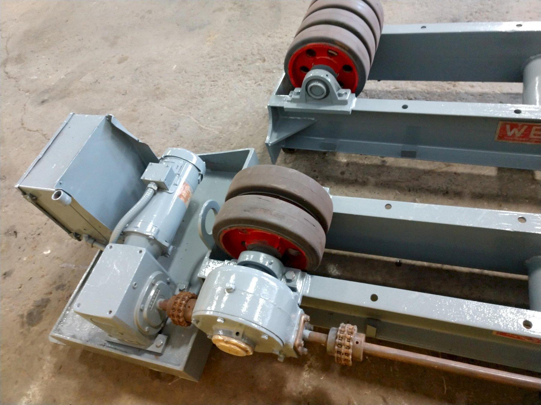 8,000 LBS LBS WEBB POWERED TANK TURNING ROLLS: STOCK #13558