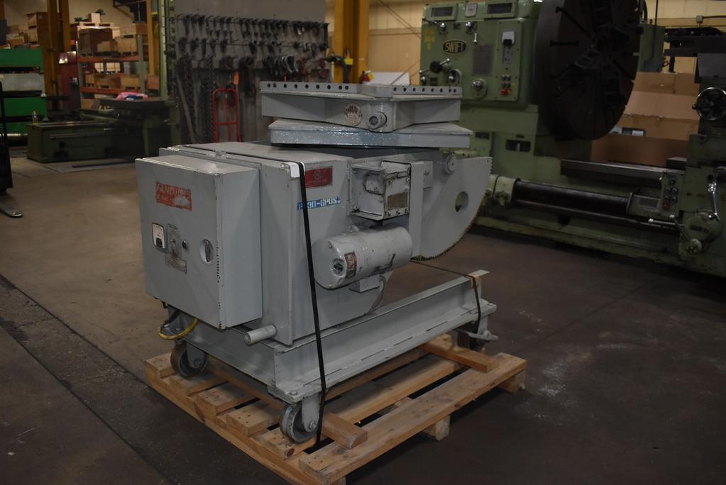 PANDJIRIS WELDING POSITIONER MODEL 237-A-52:STOCK 18010