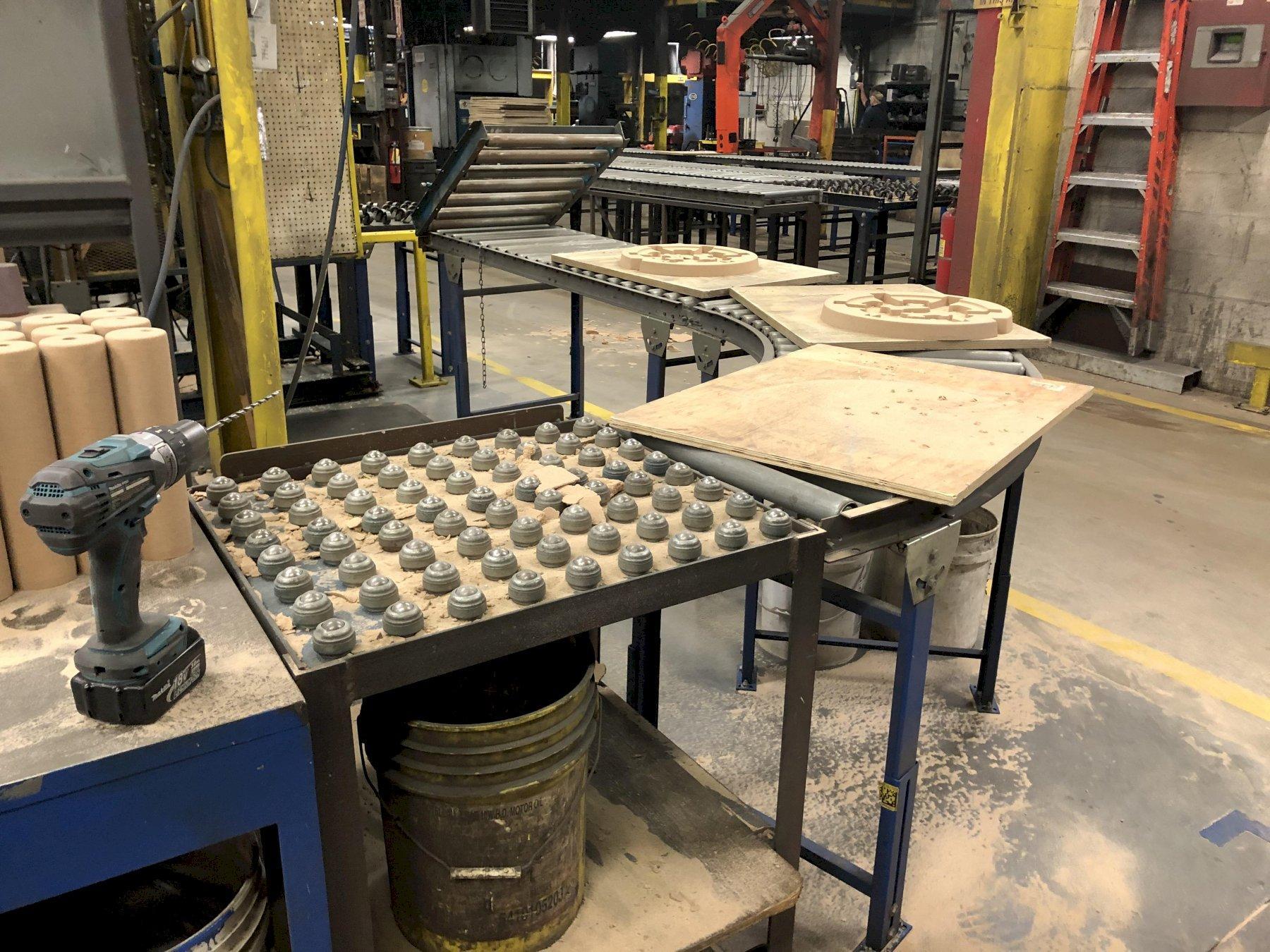 For Sale – PALMER Foundry Molding Machines – COMPLETE NO BAKE SYSTEM ...