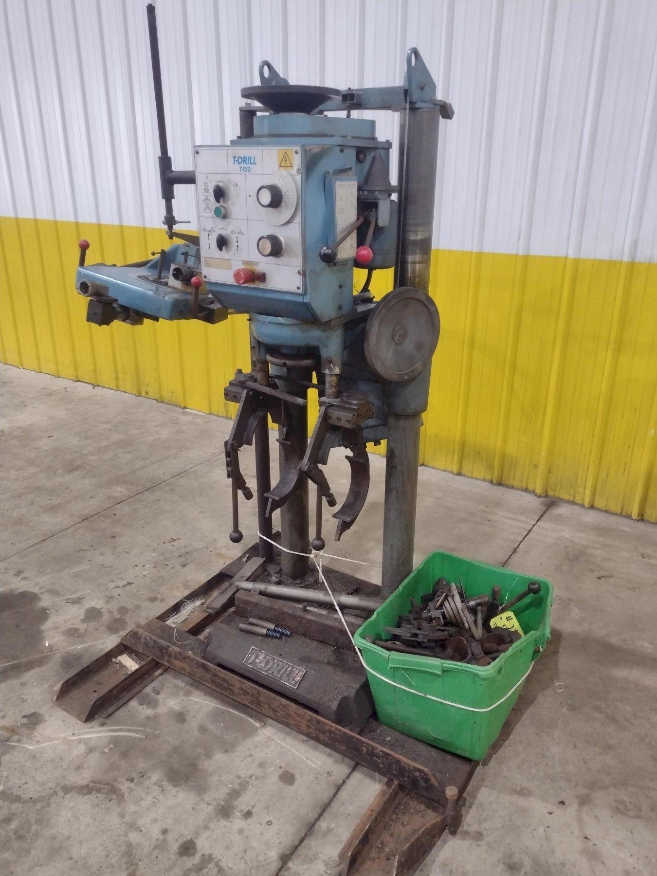 6-3/4″ T-DRILL MODEL #T-150 PIPE COLLARING MACHINE: STOCK 22870