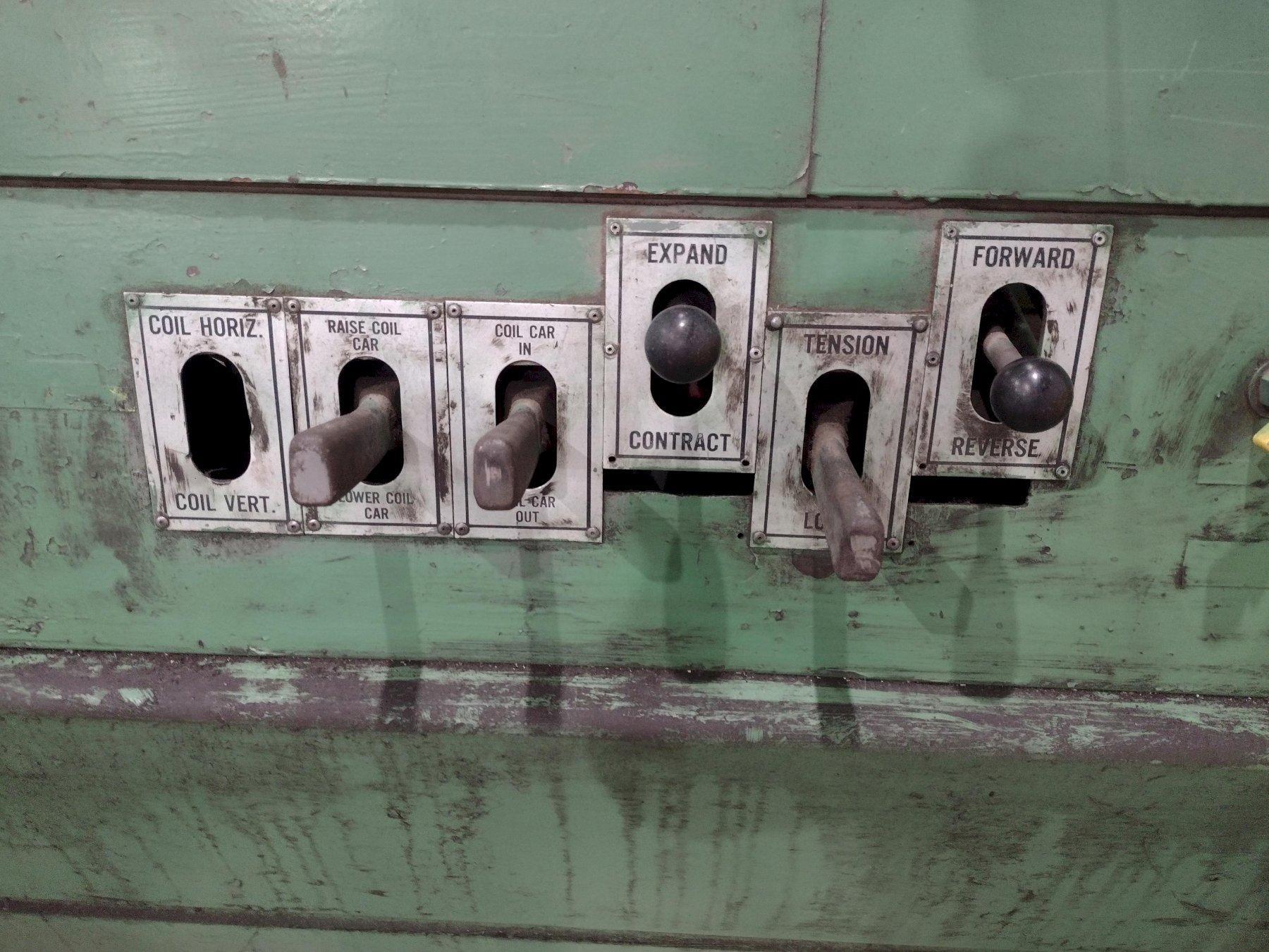 16 STAND X 4″ ASC R PANEL ROLLFORMING LINE WITH REEL & CUT OFF, BECK ...