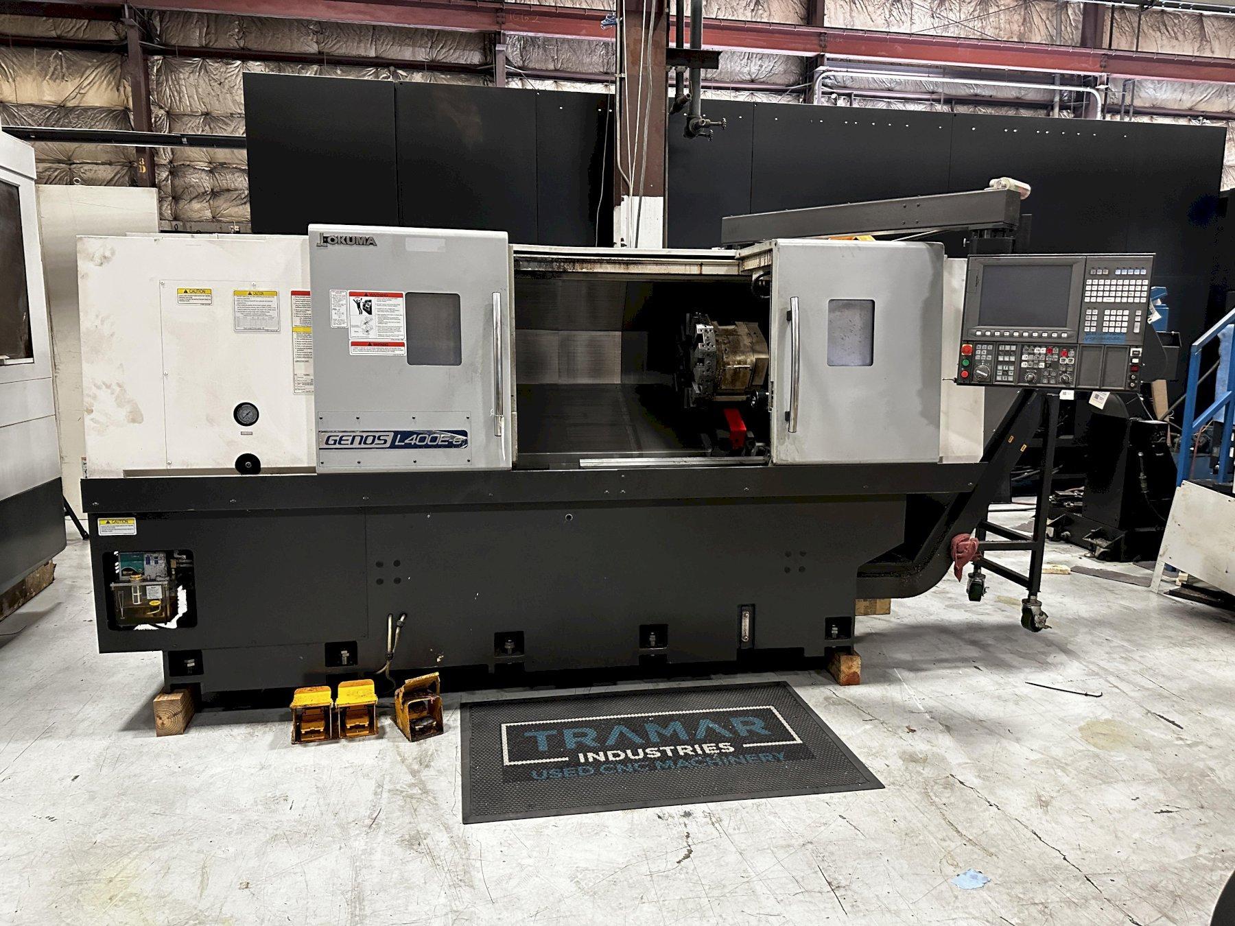 Okuma Genos L400E-e Used CNC Lathe For Sale – 2018 | Tramar Industries
