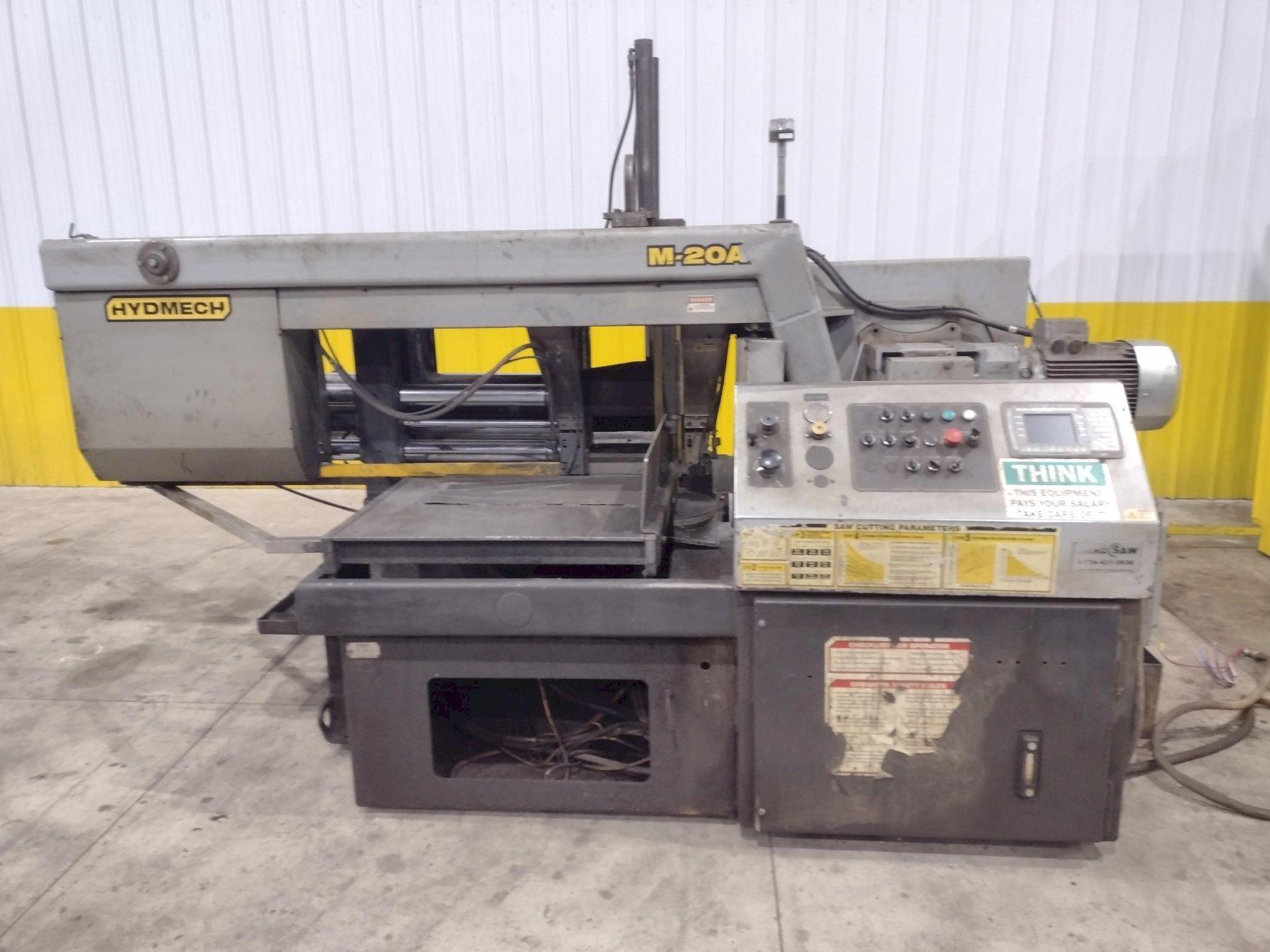 2002 HYD-MECH MODEL #M-20A HORIZONTAL BANDSAW: STOCK #22365