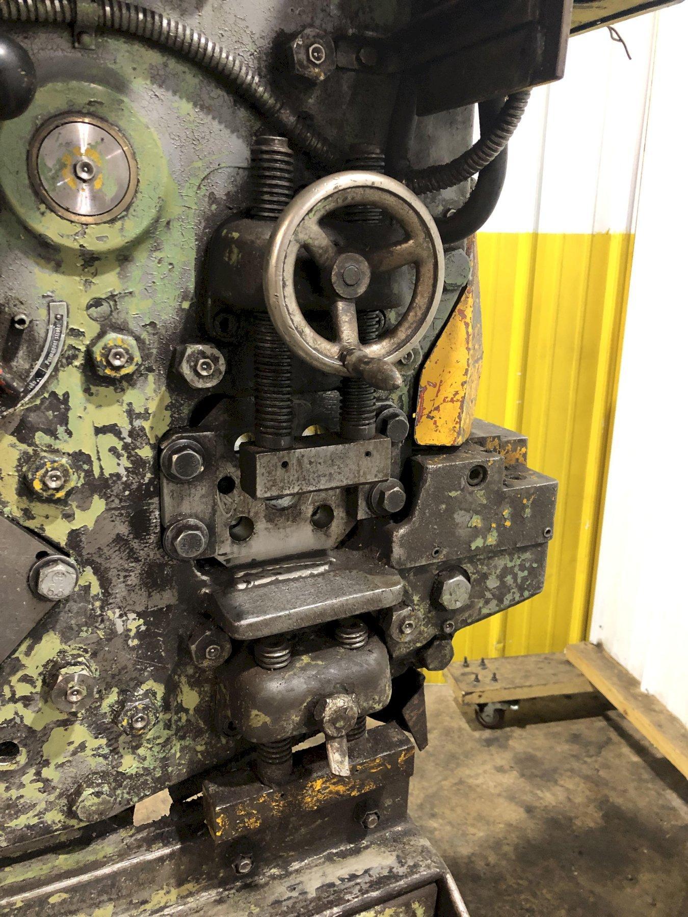 MUBEA MECHANICAL IRONWORKER W/ DIES FOR BAR SHEAR: STOCK #19069