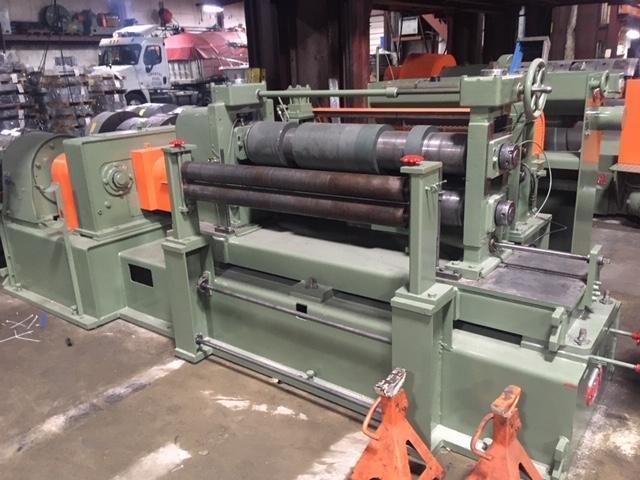 48″ x .125″ x 20,000# Yoder Loop Slitting Line | Galaxie Corporation