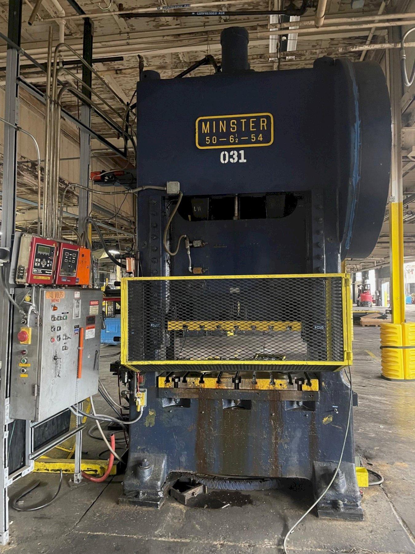 MINSTER 50-6 1/2-54 - Presses, Mechanical | Machine Hub