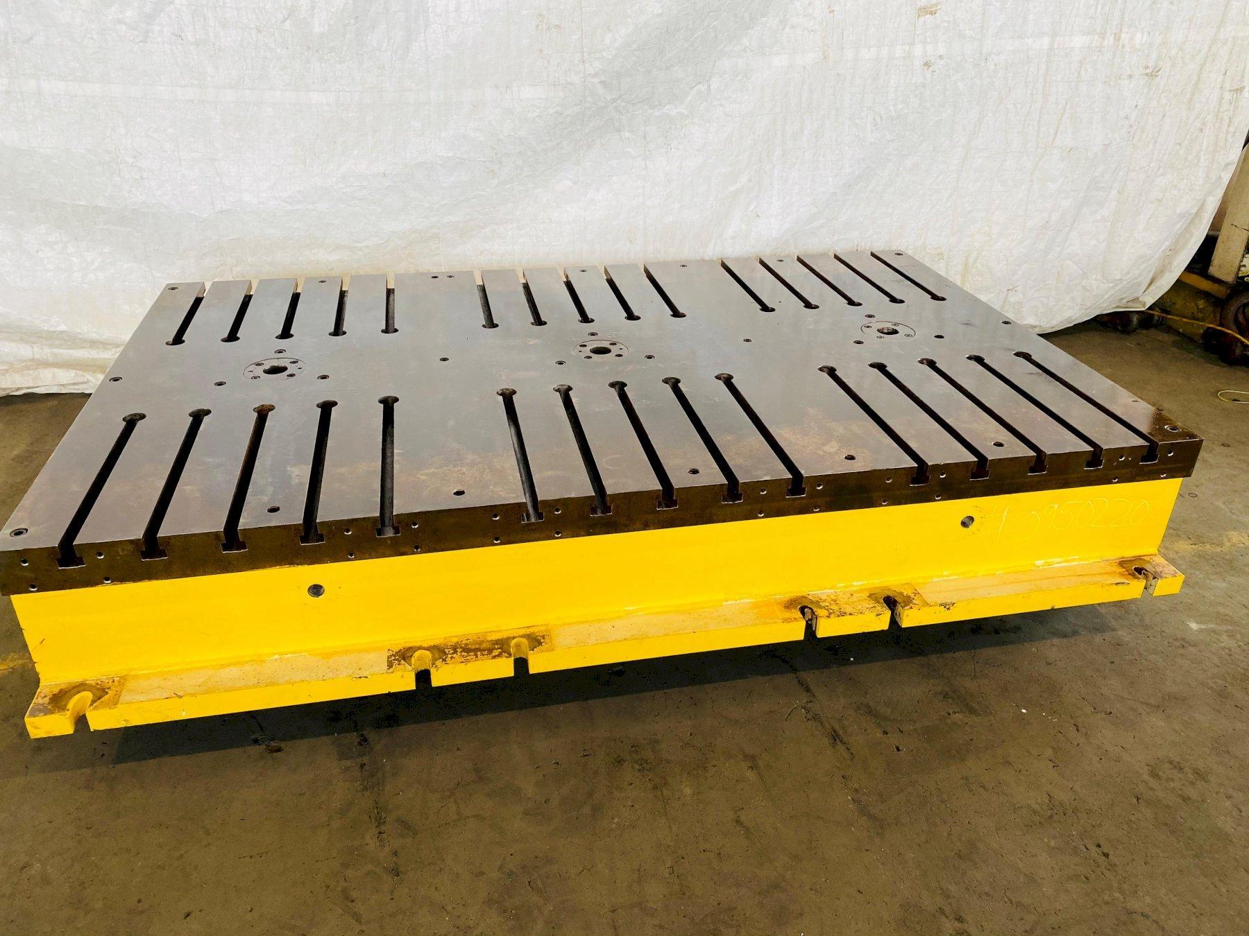 65″ x 107″ x 16″ T Slotted Floor Plate | G-2000 Inc.