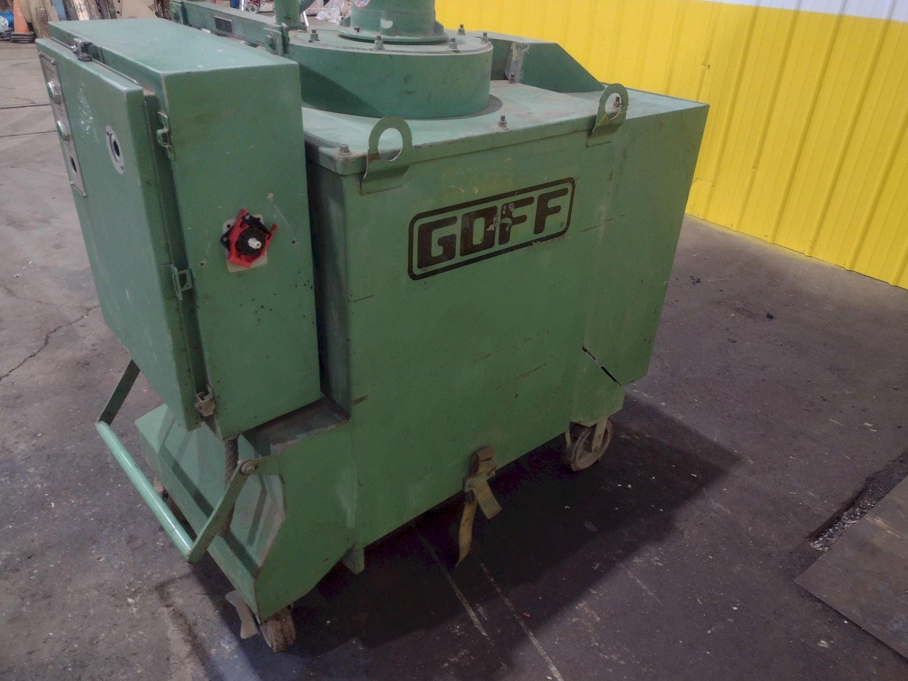 3 HP GOFF MODEL #816DC PORTABLE DUST COLLECTOR: STOCK #19818
