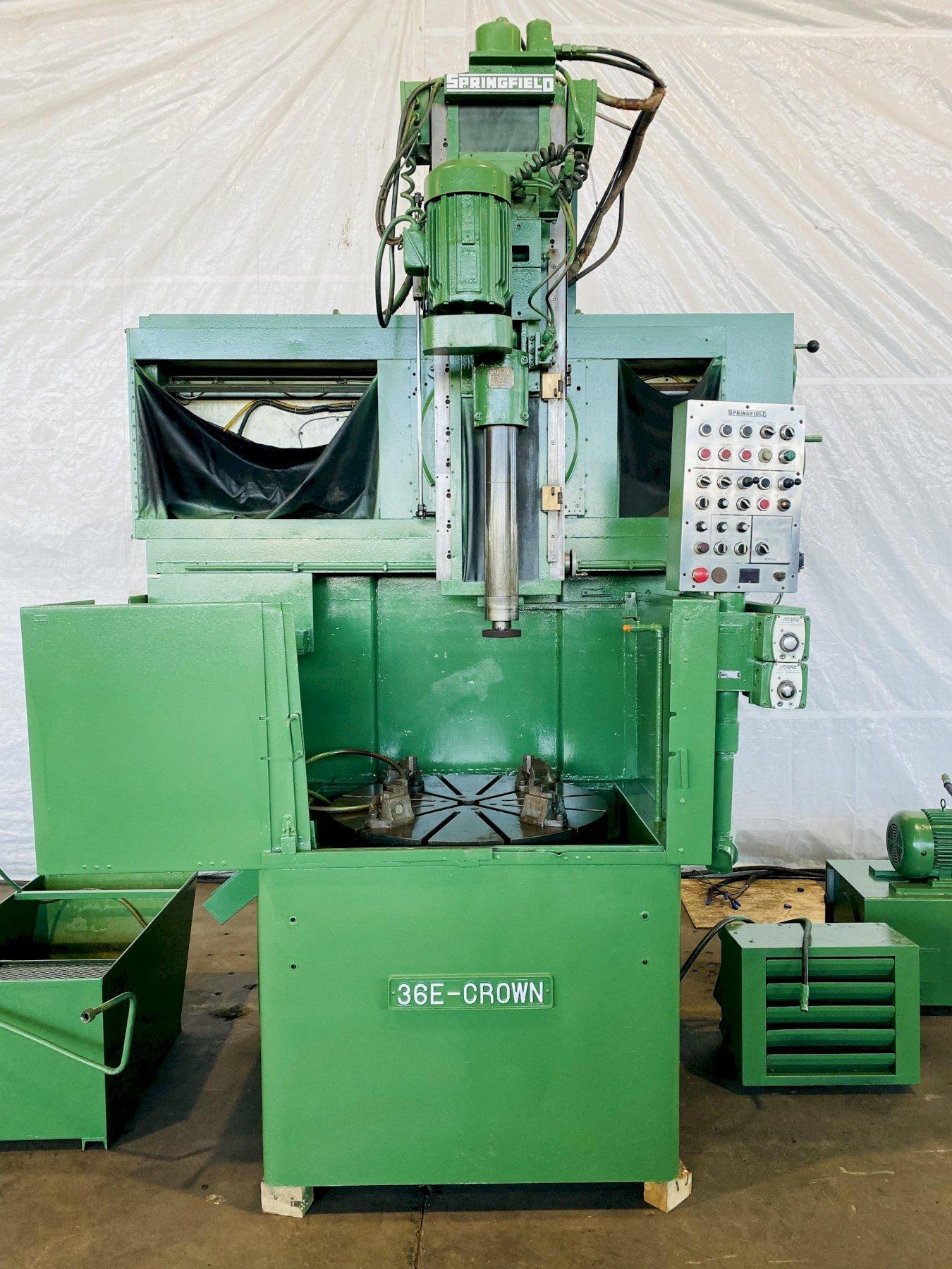 36″ SPRINGFIELD MODEL 36-E-CR UNIVERSAL ID/OD VERTICAL GRINDER. STOCK ...