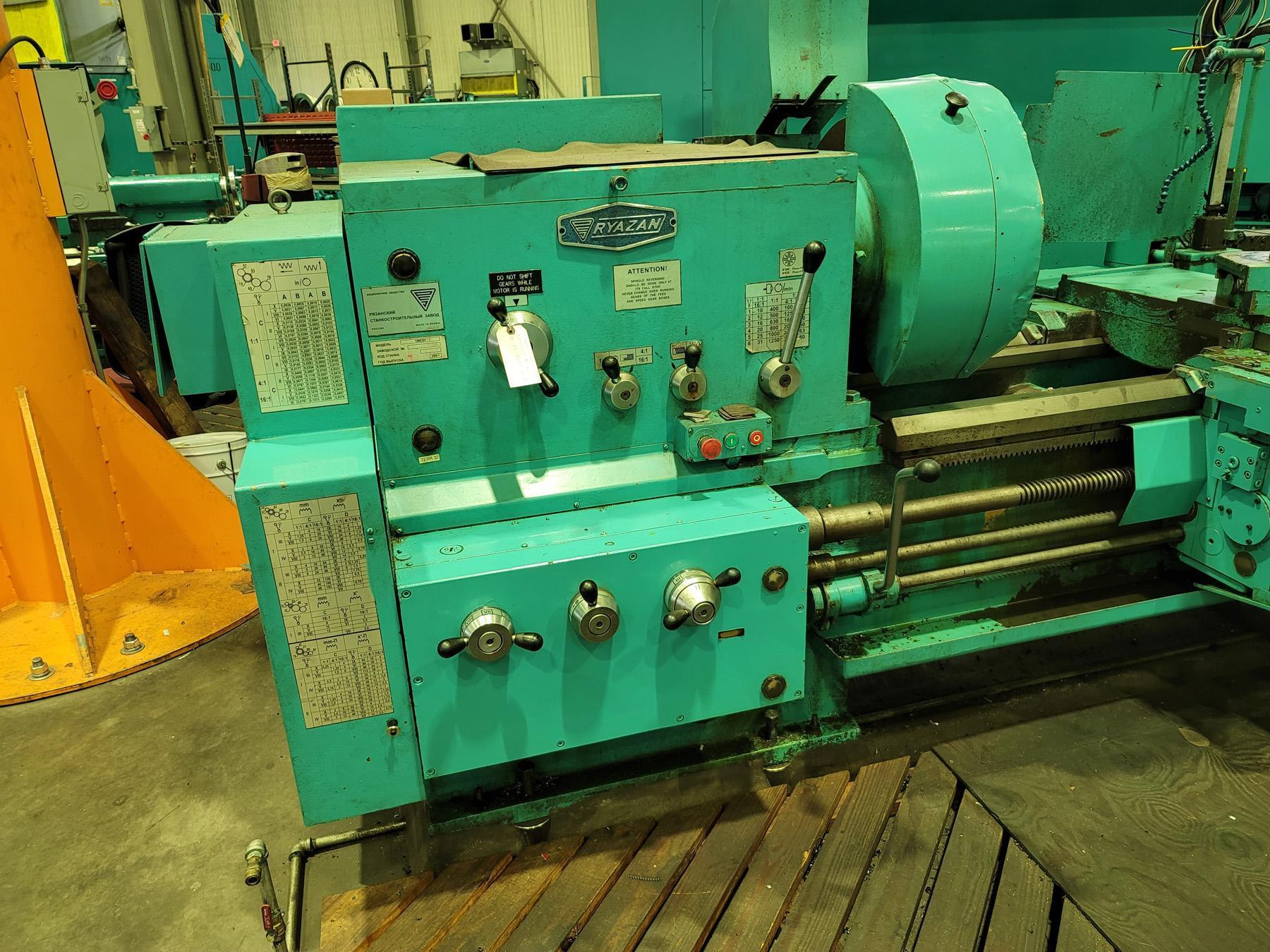 USED, RYAZAN MODEL 1MH63H-3 ENGINE LATHE | Harris Machine Tools