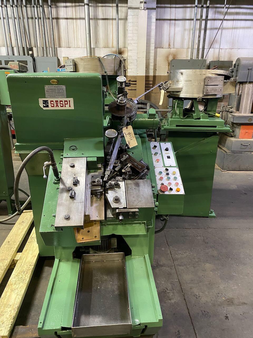 SASPI GV1-OLS - Threading Machines, Flat Die Thread Rollers, Automatic ...