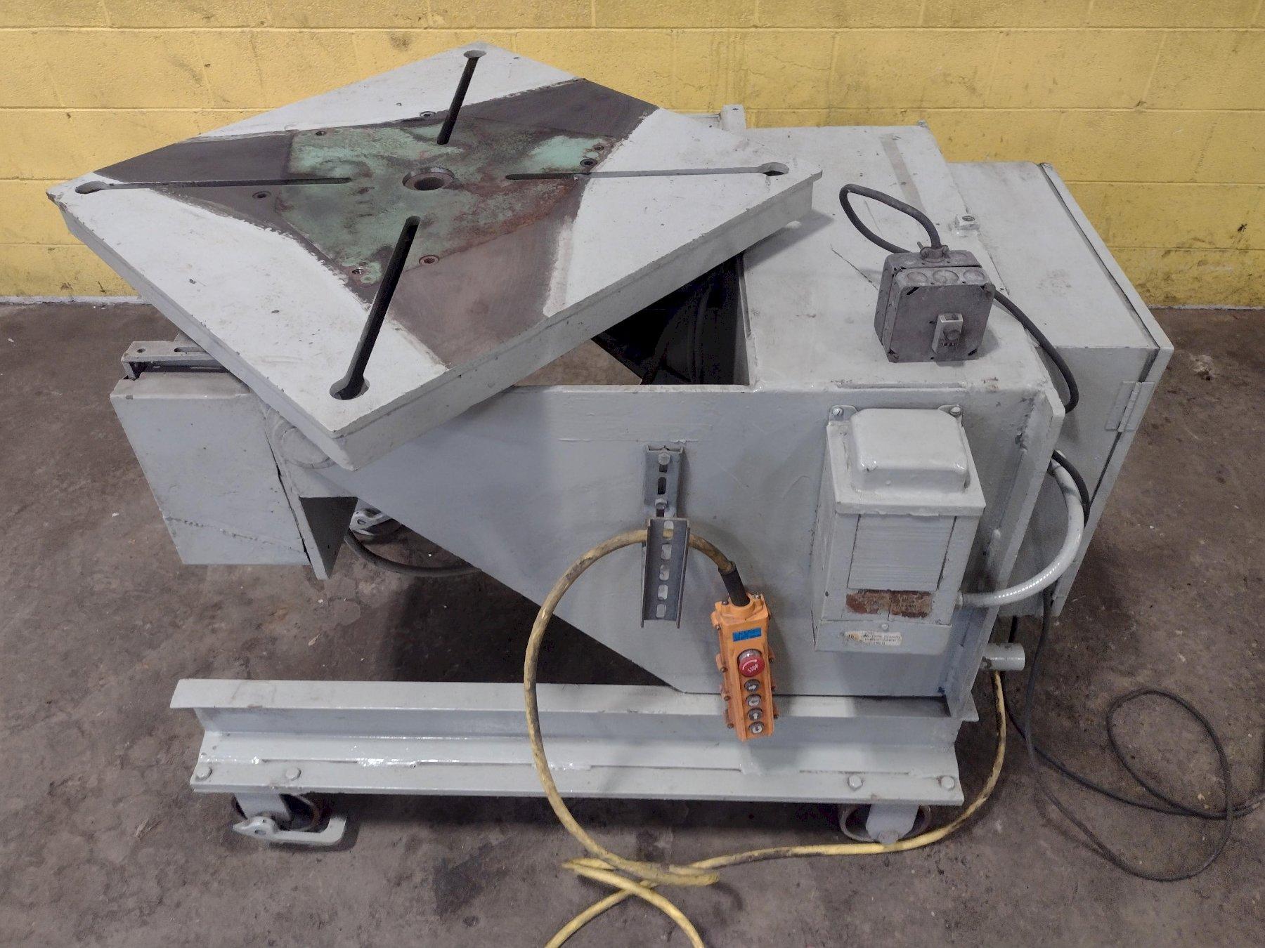 PANDJIRIS WELDING POSITIONER MODEL 237-A-52:STOCK 18010