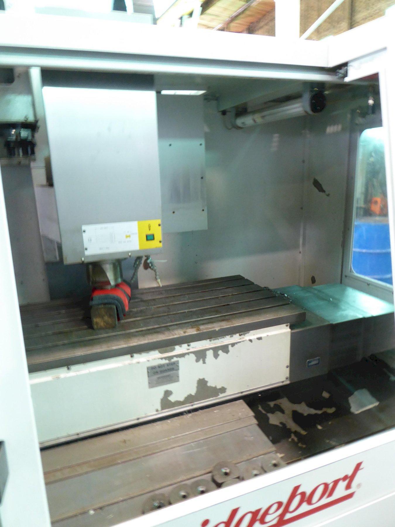 Bridgeport Vertical Machining Center VMC 1000XP2, Fanuc 18i-MB, 2004 ...