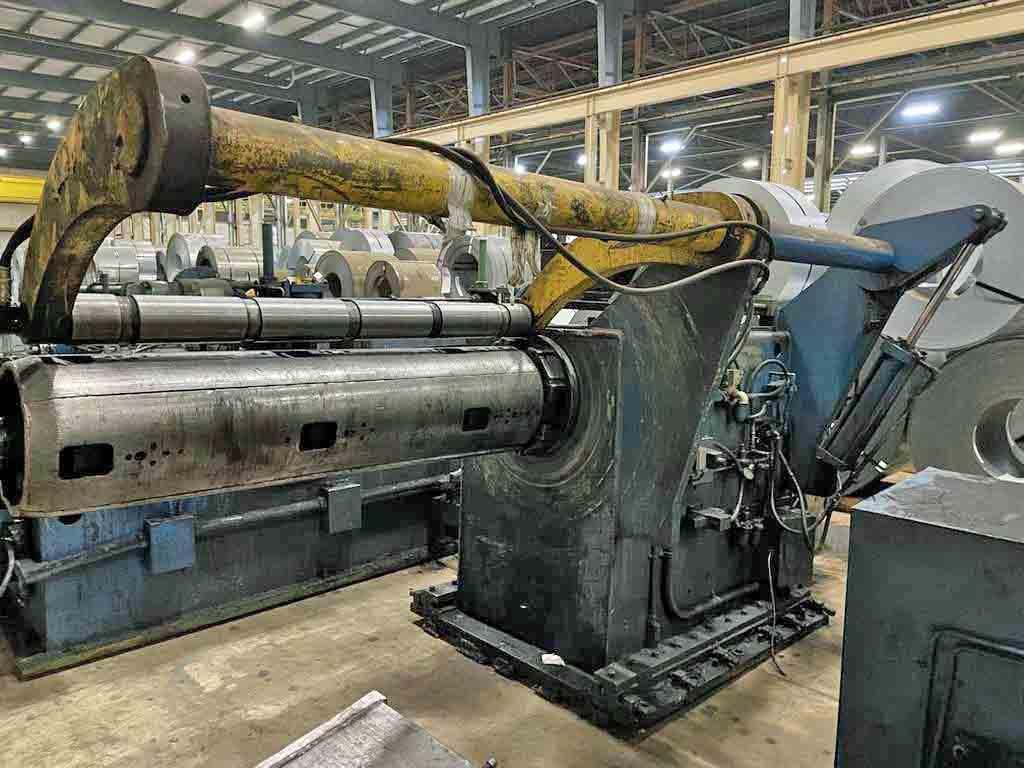 50,000# x 72″ Cincinnati Uncoiler | Galaxie Corporation