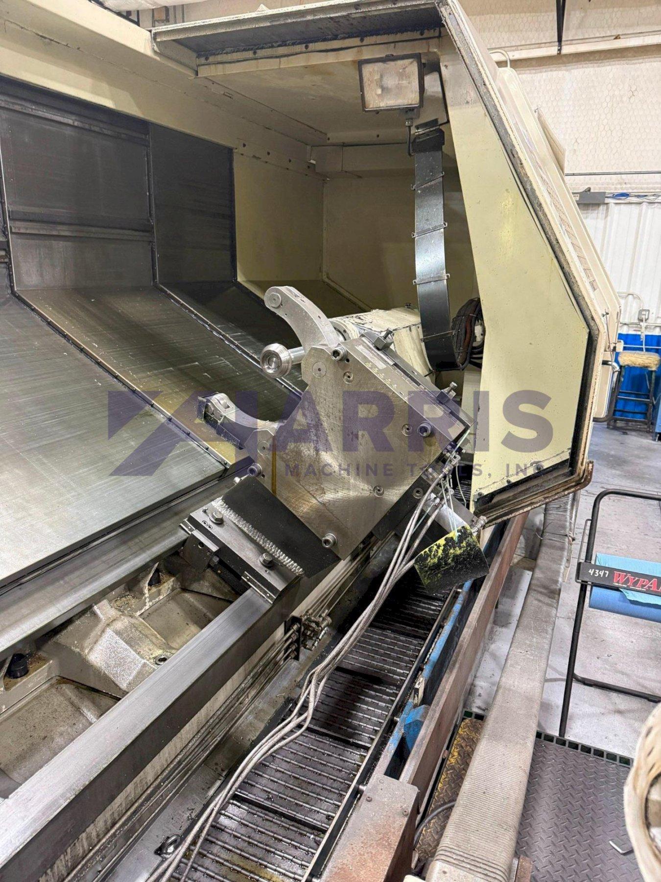 Okuma LB45II CNC Hollow Spindle Slant Bed Lathe | Harris Machine Tools