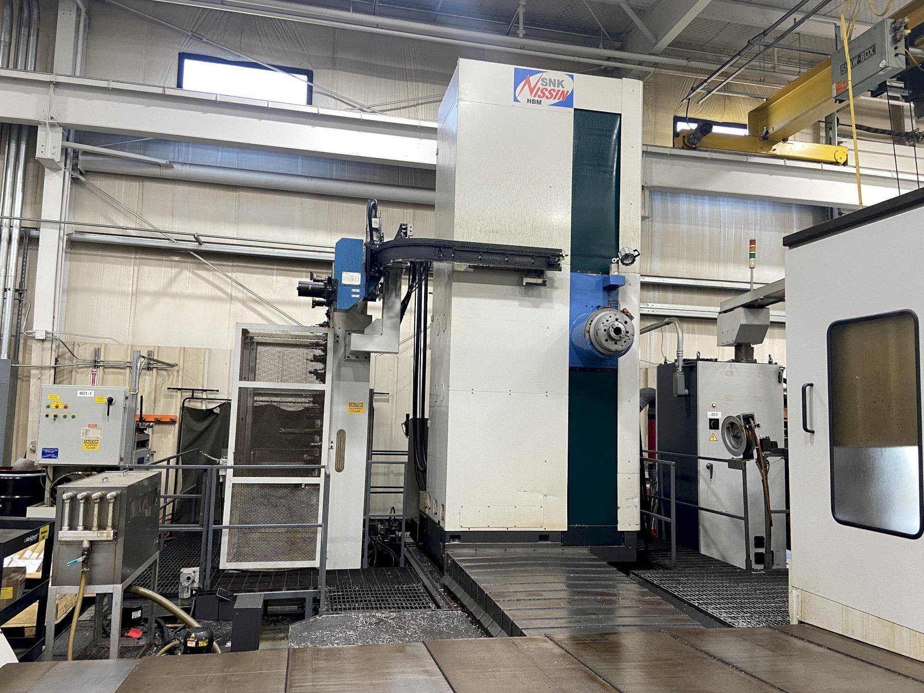 SNK Nissin BP130-3.5 CNC Horizontal Boring Mill | Buy and Sell Surplus ...