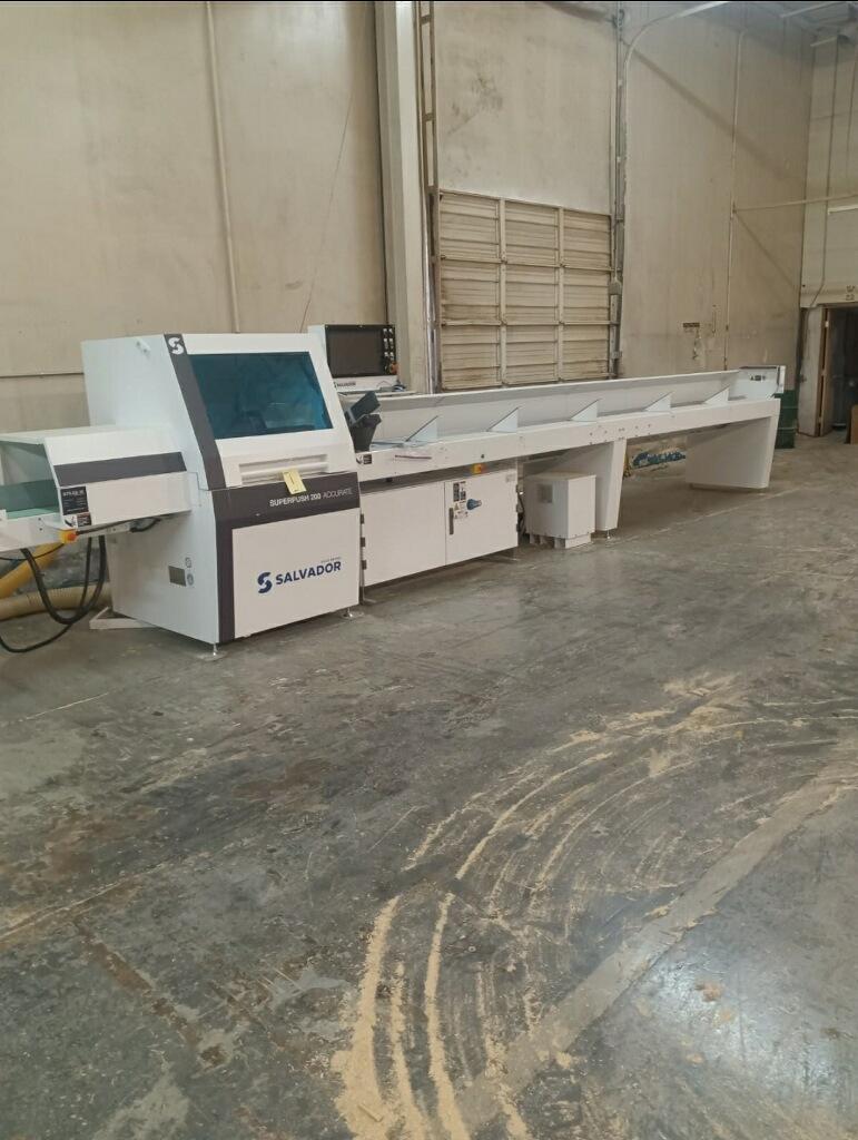 Salvador Superpush 200 Pusher chop saw, Provided complete chop to ...