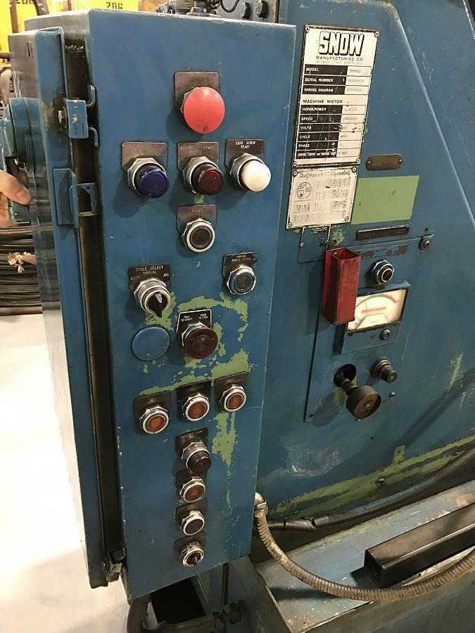 Snow Model Heavy Duty Lead Screw Angular Nut Tapping Machine | Hariton ...